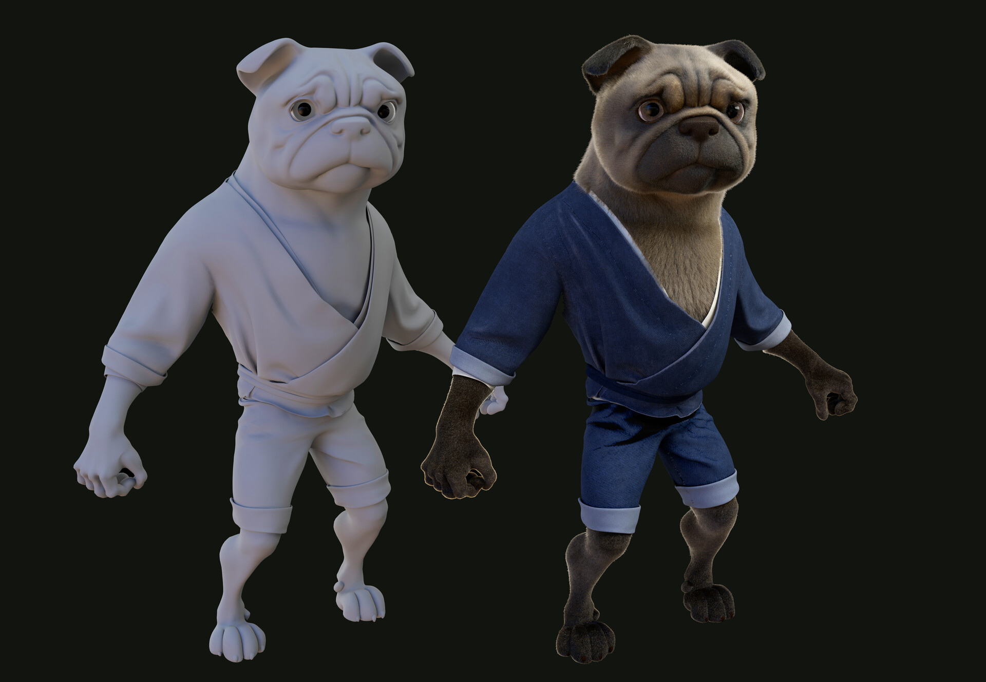 ArtStation - dog
