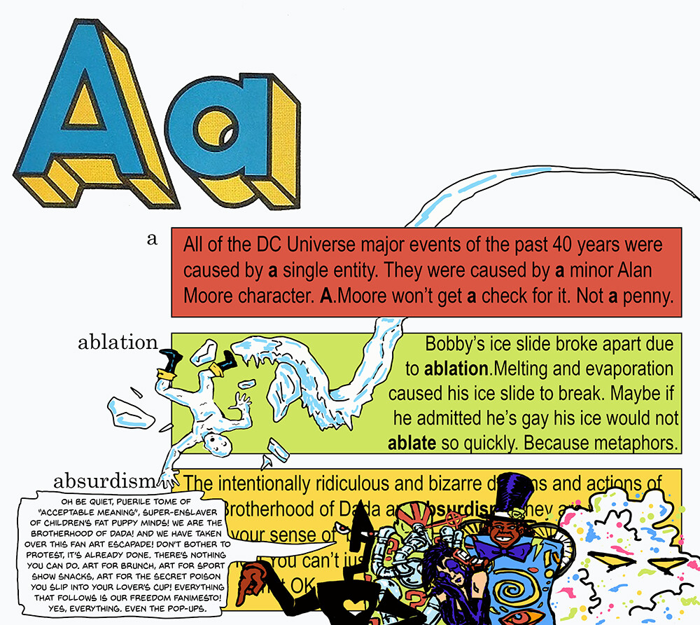 ArtStation - Super Dictionary - A to Absurdism