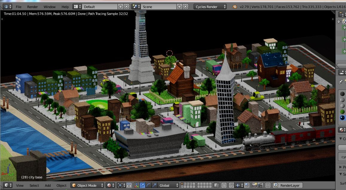 ArtStation - Table Top City