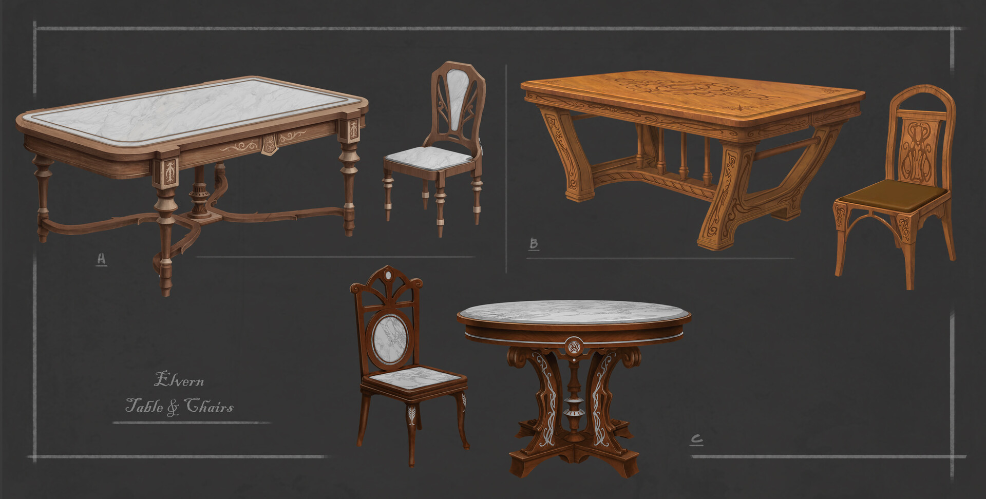 ArtStation - Tables