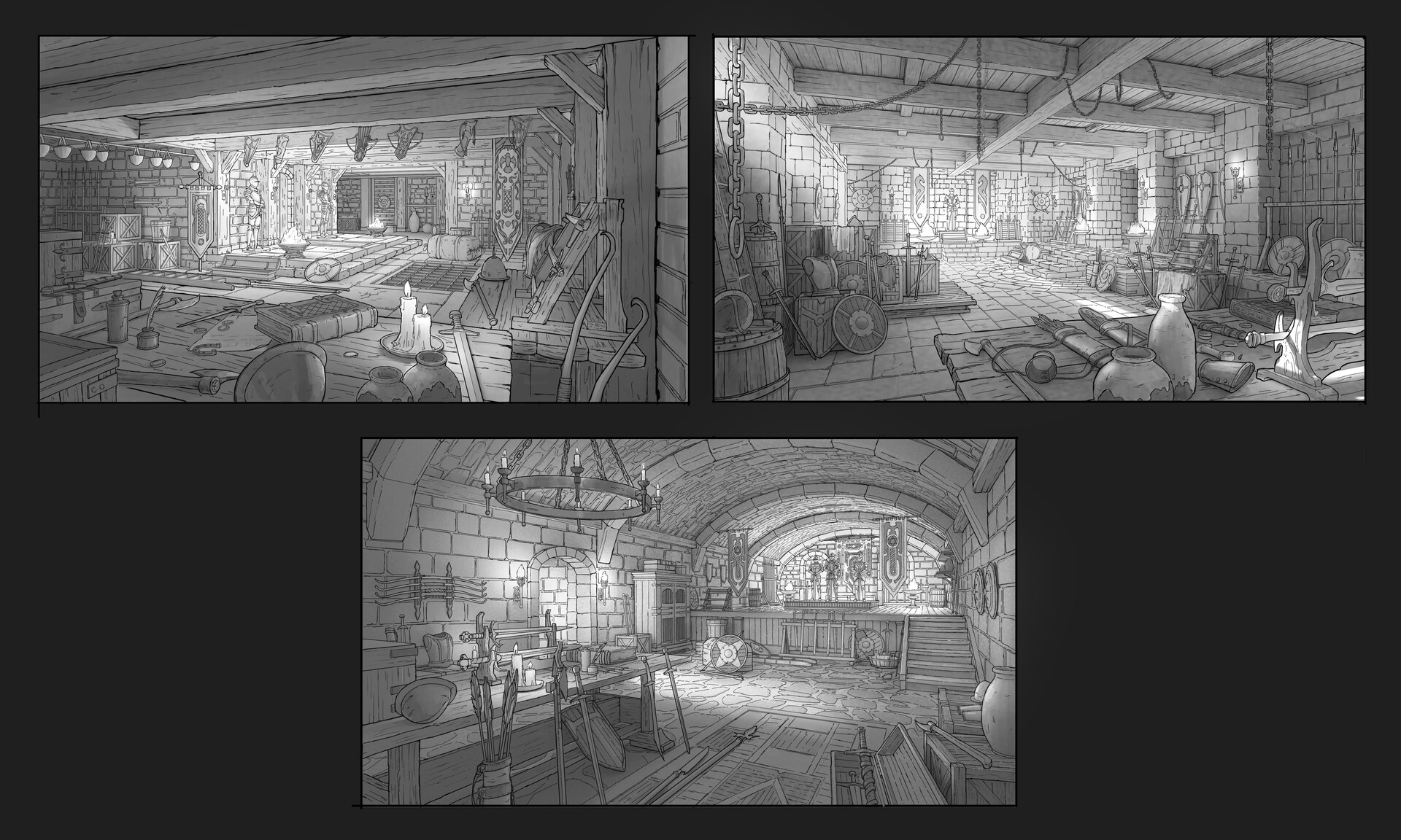 ArtStation - Armory Grayscale