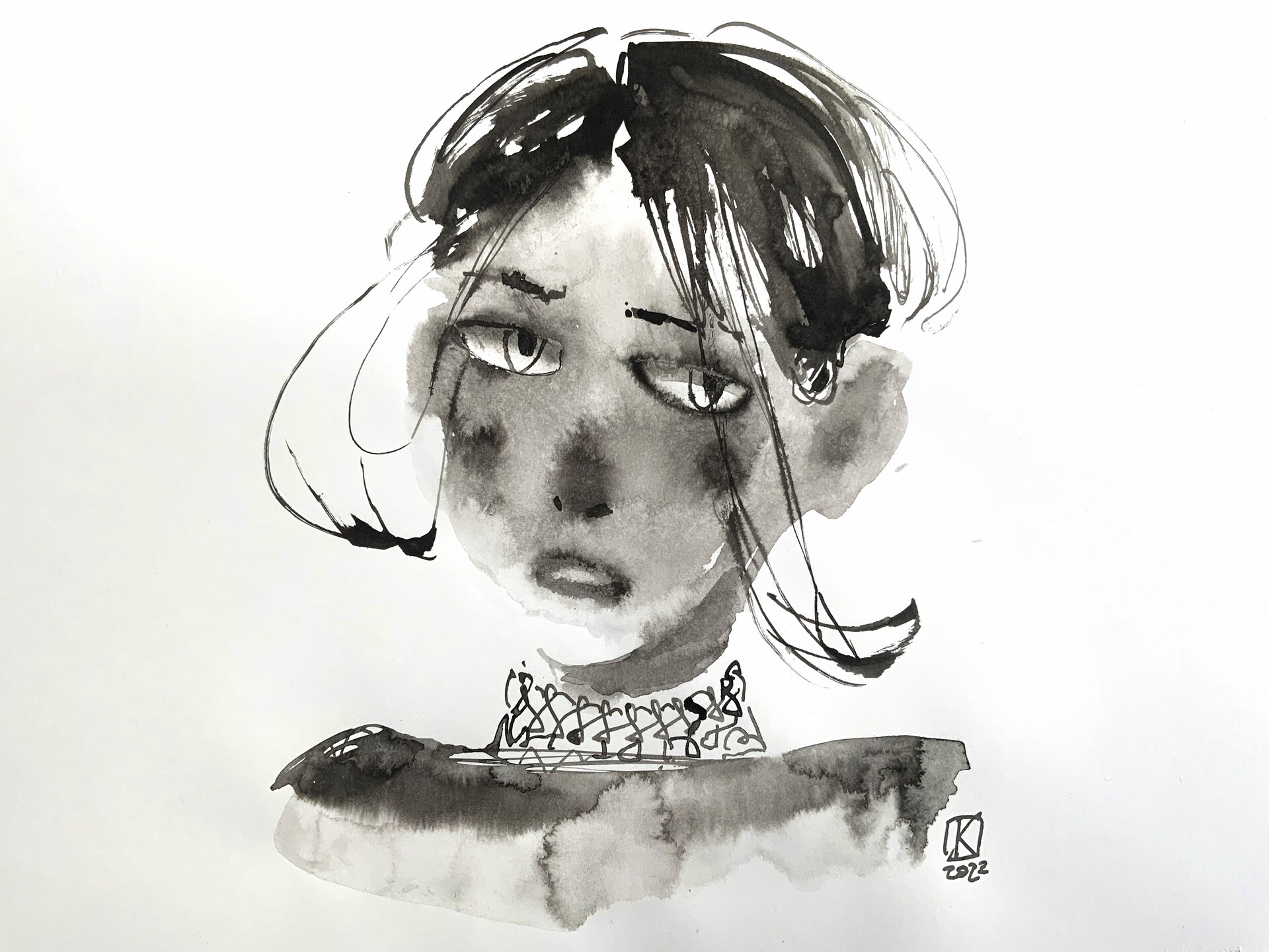 ArtStation - Ink portraits