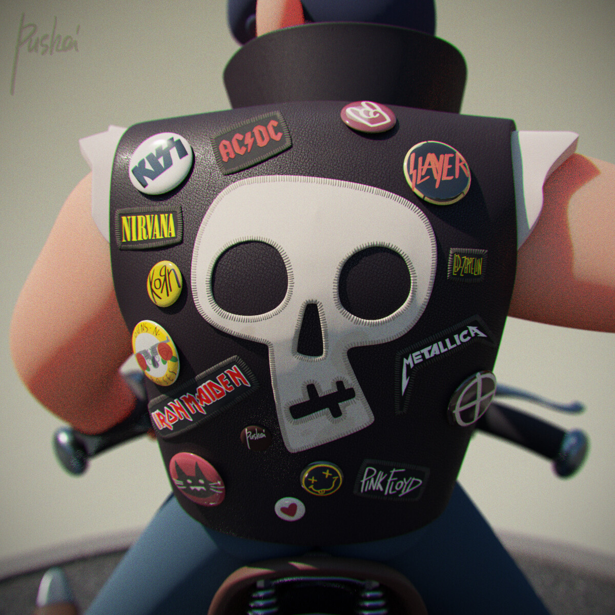 Aleksandr Pushai - Biker