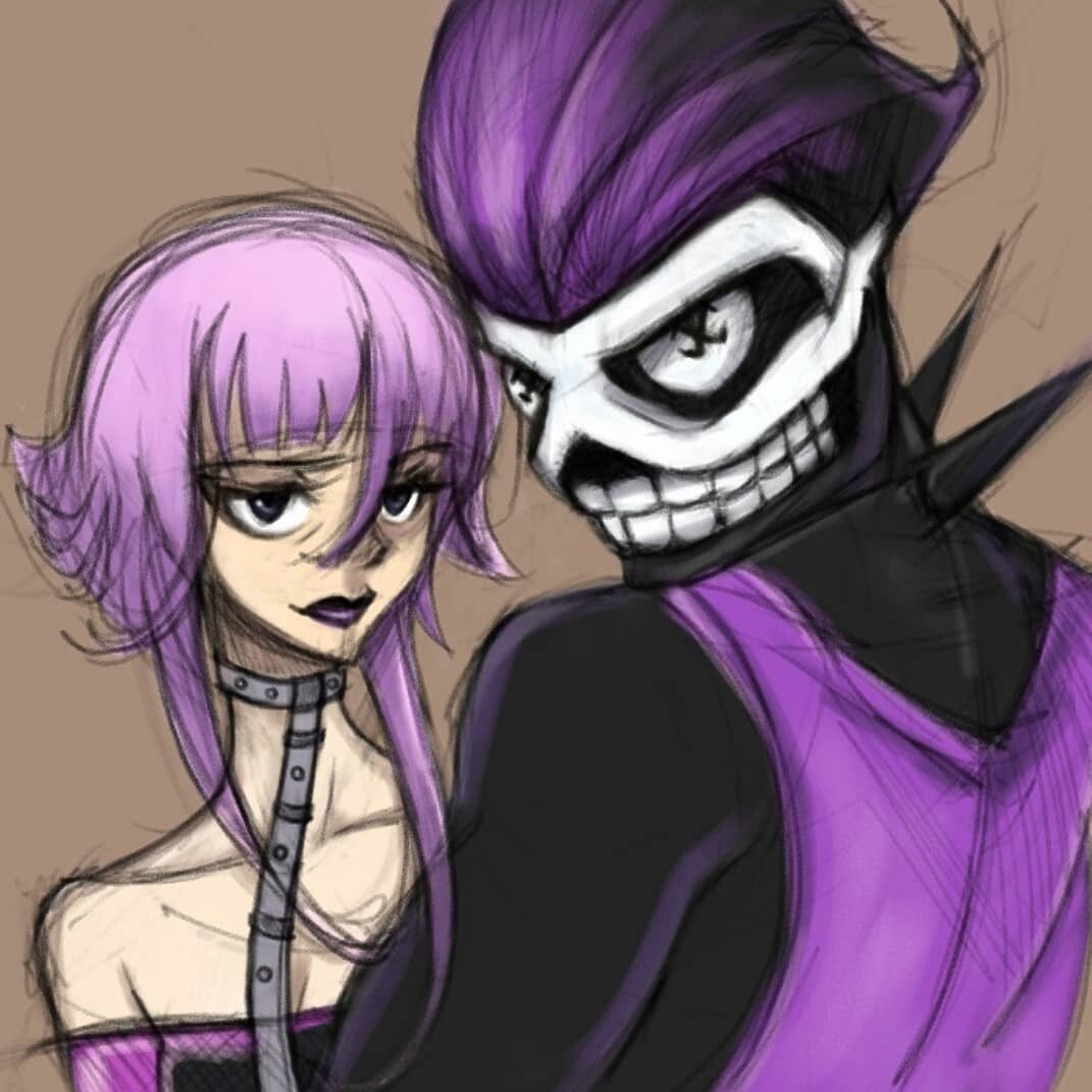 ArtStation - Fanart/Soul Eater/Chrono, Demon Swordsman and Ragnarok ...