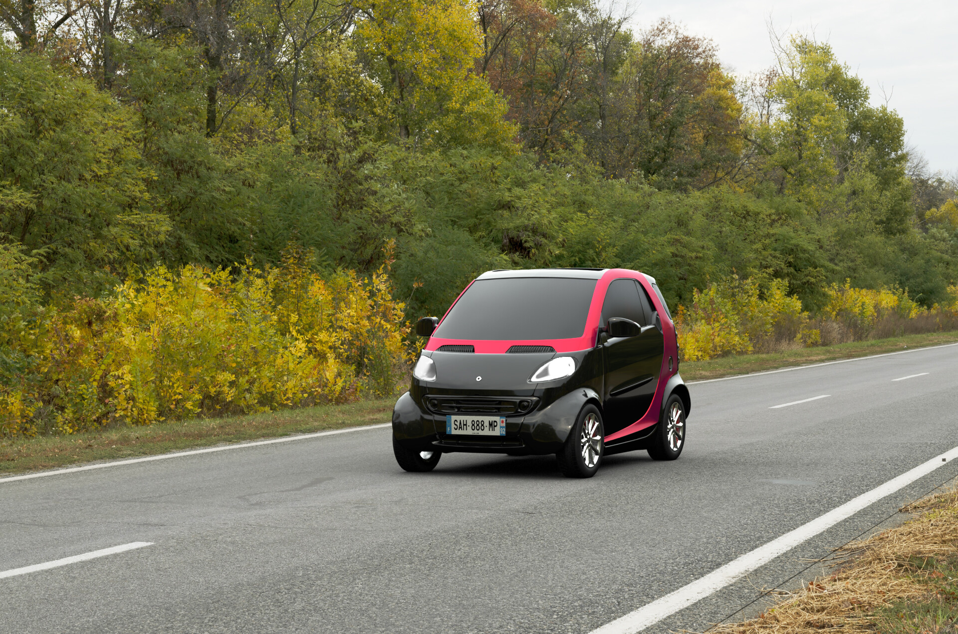 ArtStation - Smart ForTwo