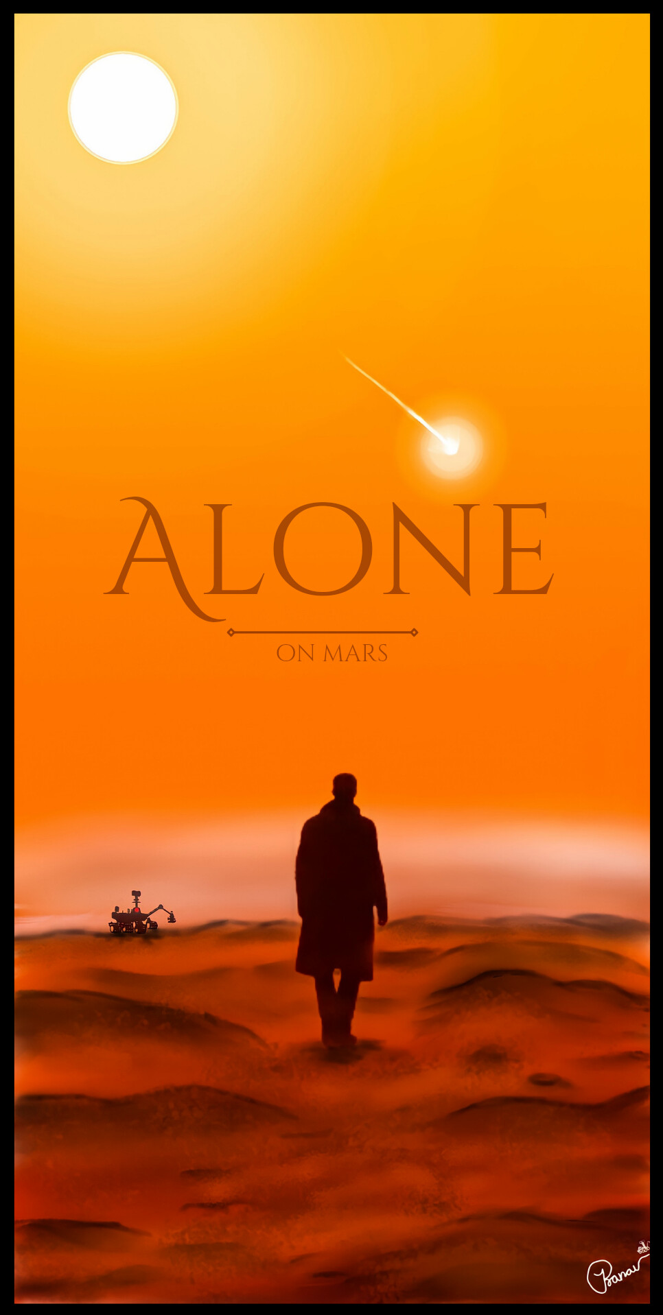 ArtStation - Alone on mars
