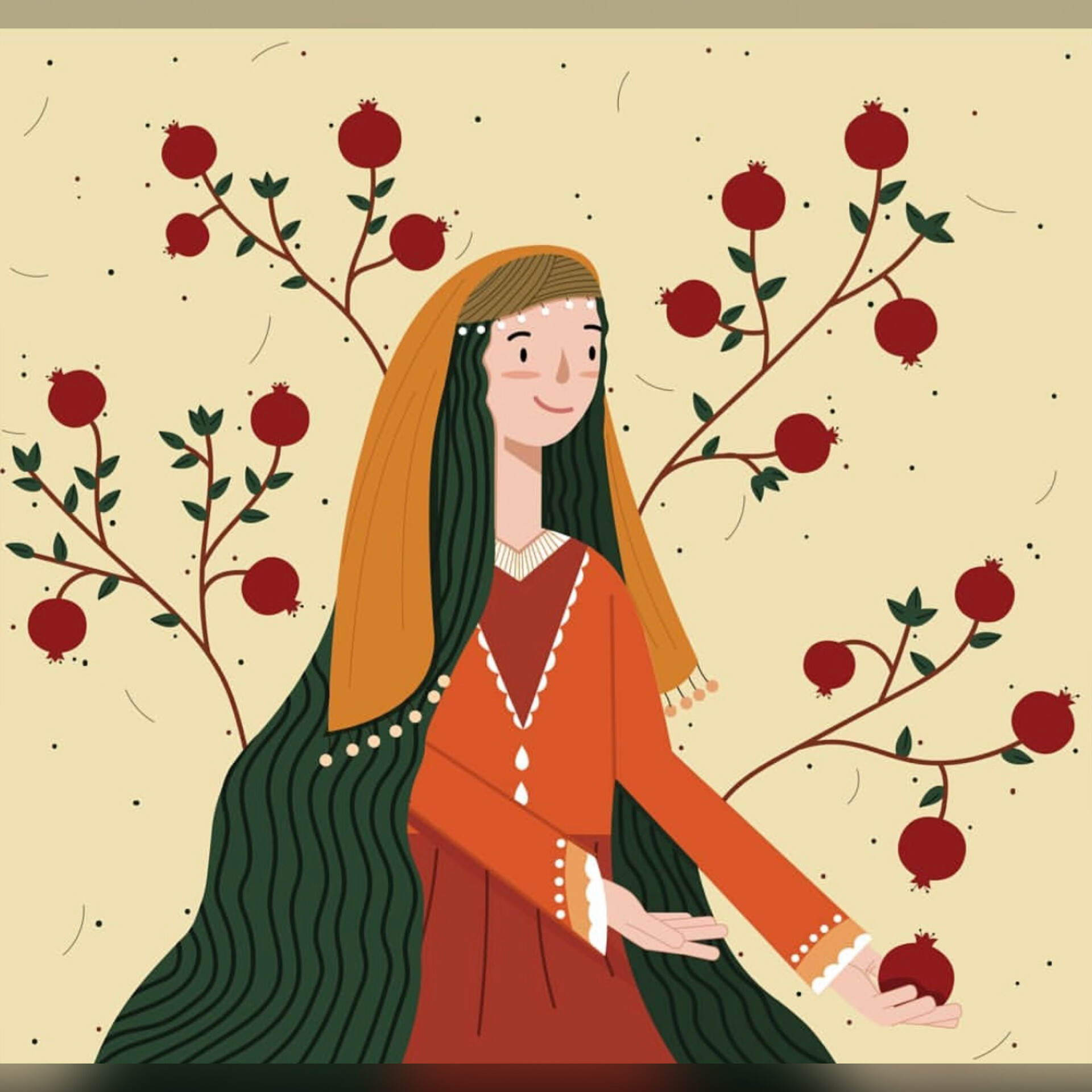 ArtStation - Yalda illustration