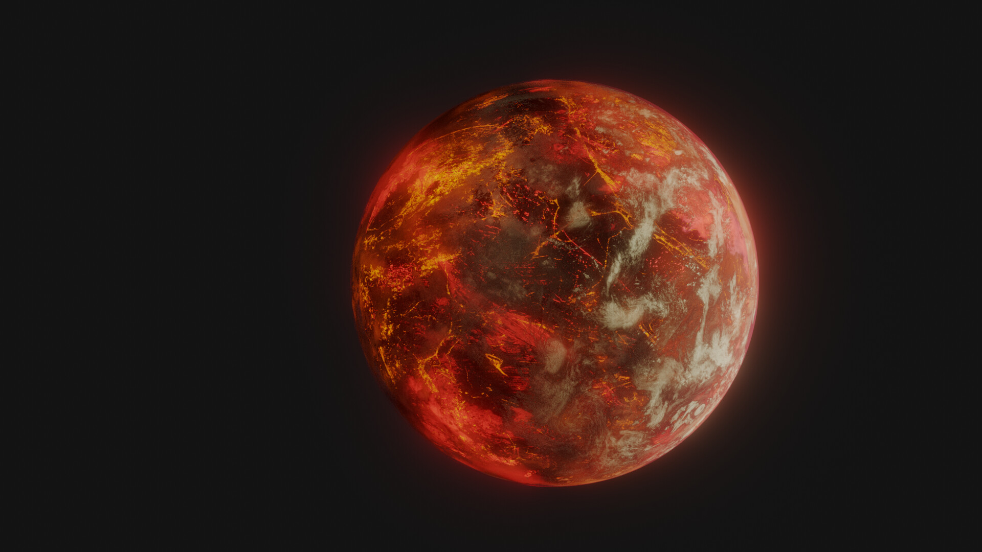 ArtStation - lava planet