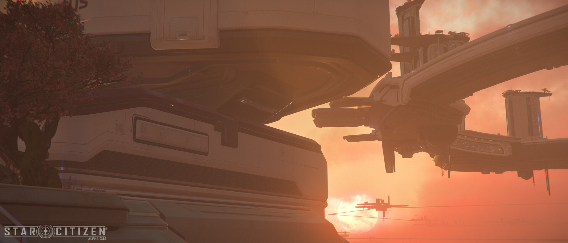 Tom Radford - Star Citizen: Orison Stratus Cloudview Center Exterior