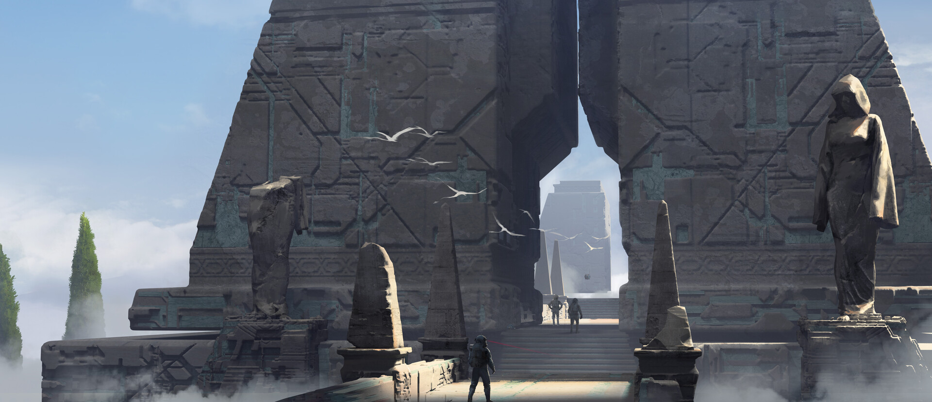 ArtStation - To explore the site ruins