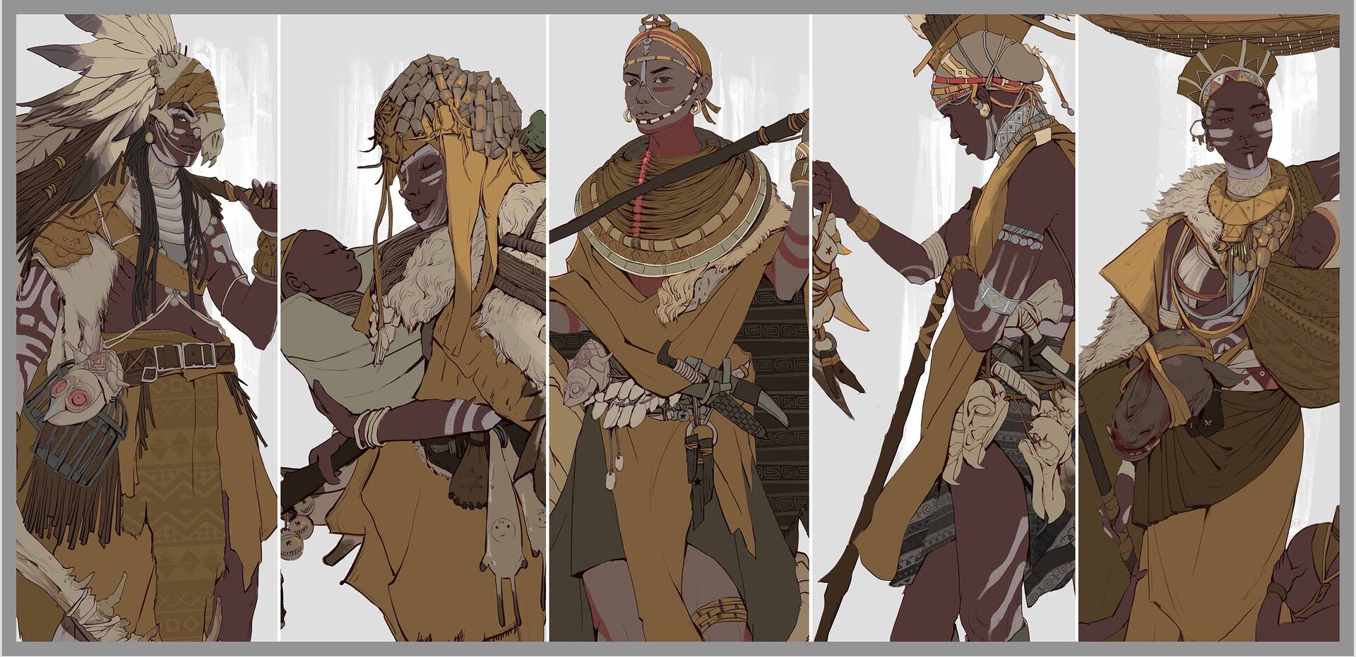 ArtStation - tribe
