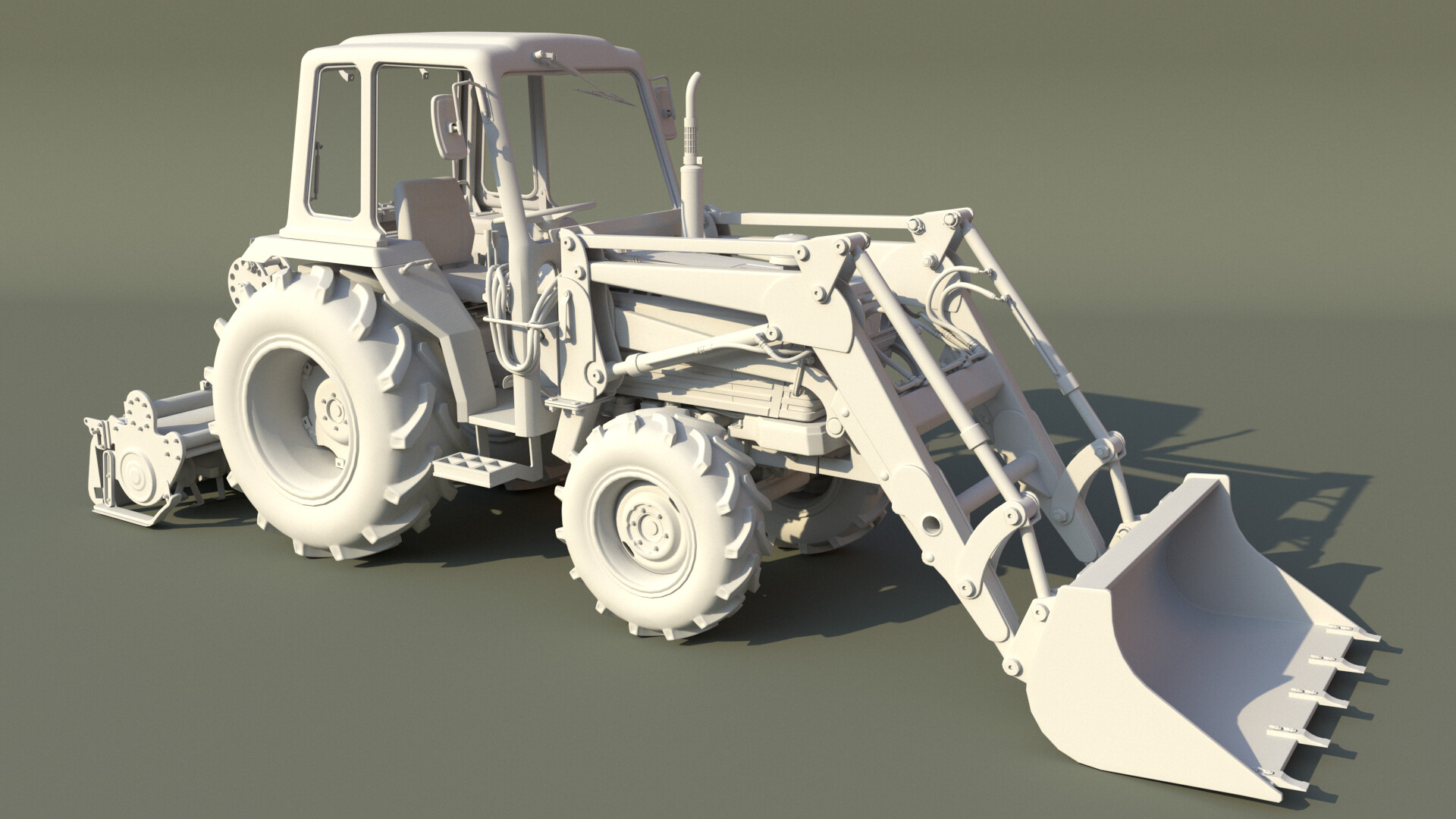 ArtStation - Tractor