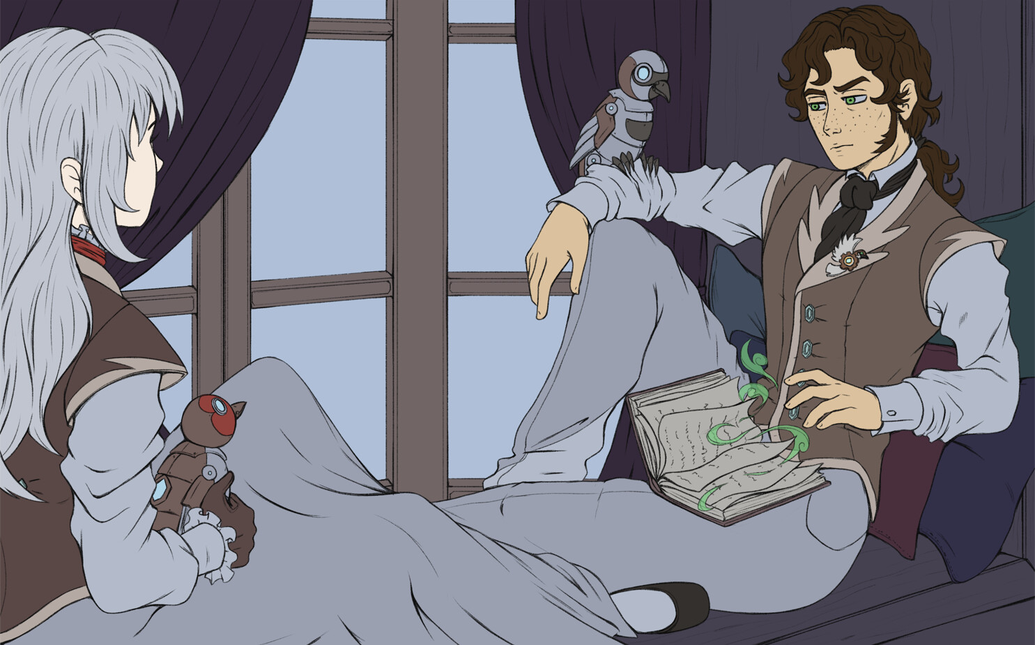 Sarah Costanzo - "Paper rustled by the wind" - Wyatt Resnick