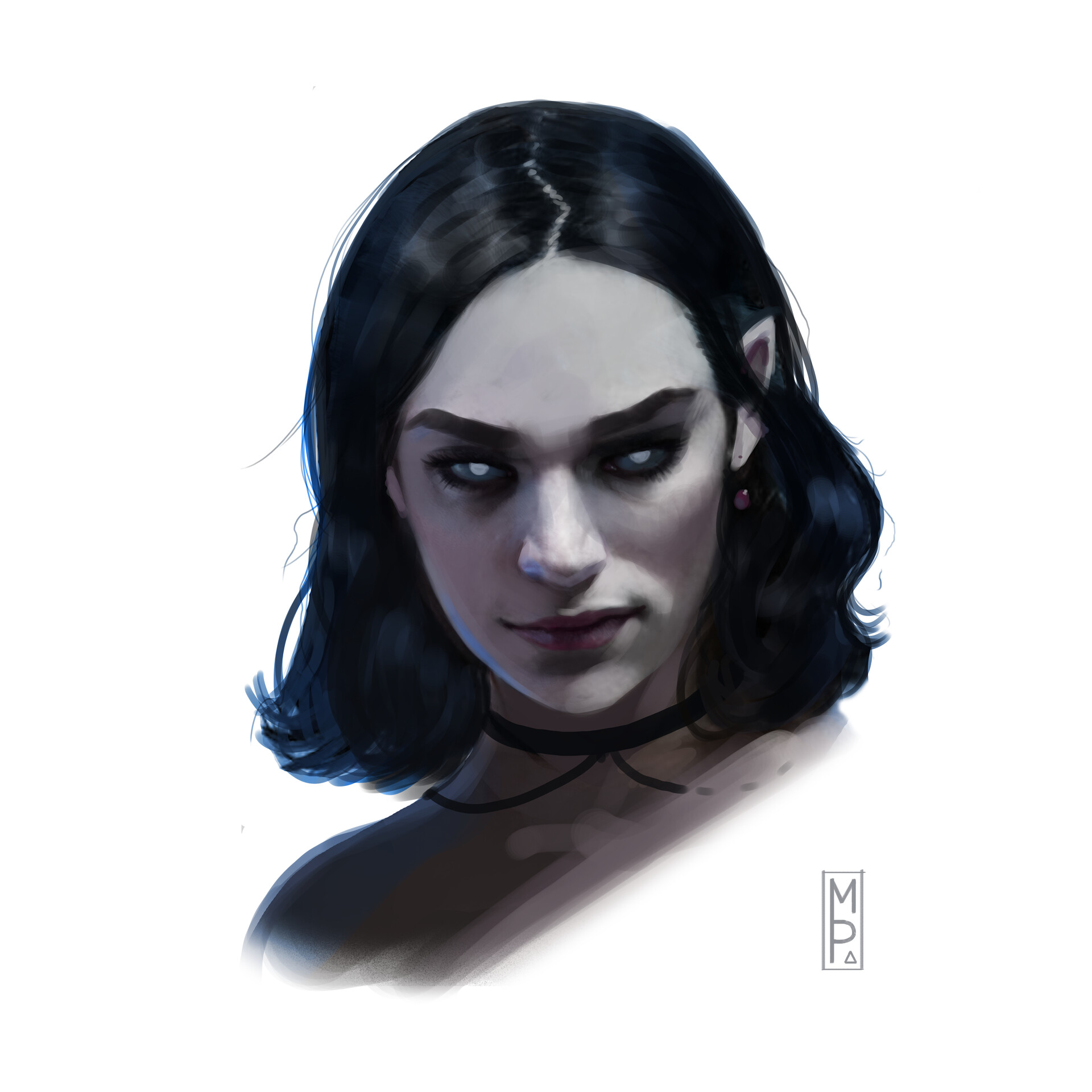 ArtStation - Witch portrait