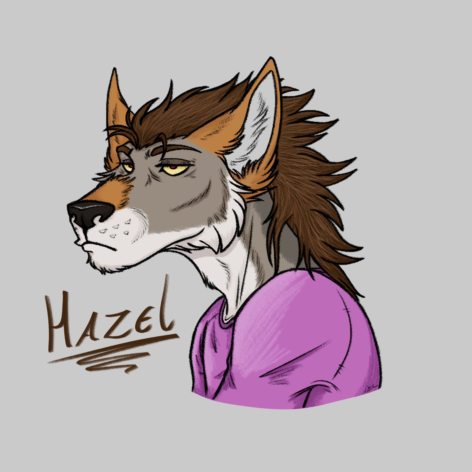 ArtStation - OC headshot “Hazel”