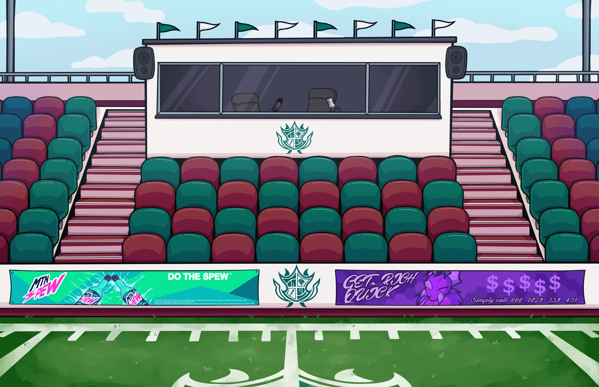 ArtStation - Vs. Retrospecter Part 1.5 Portfolio (Backgrounds)