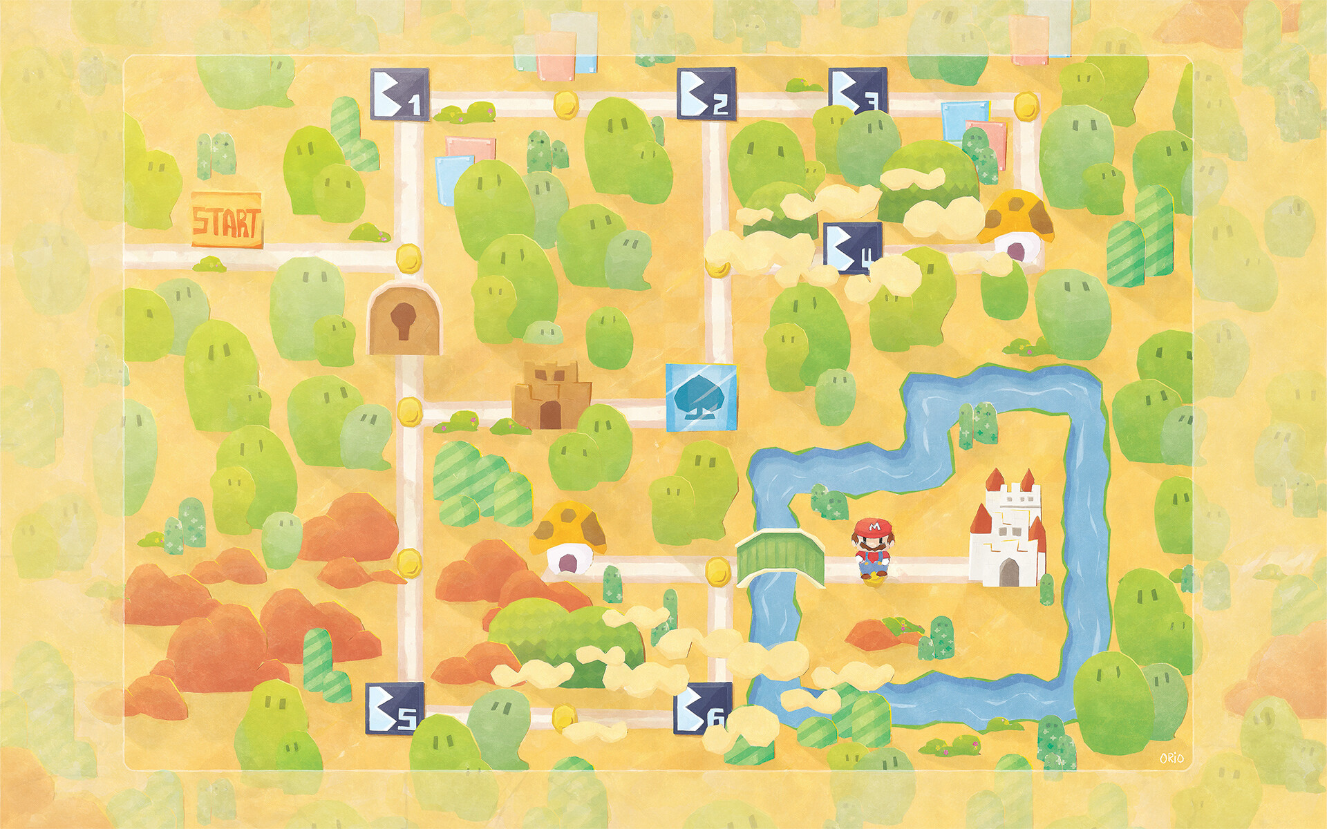 ArtStation - World 1-1