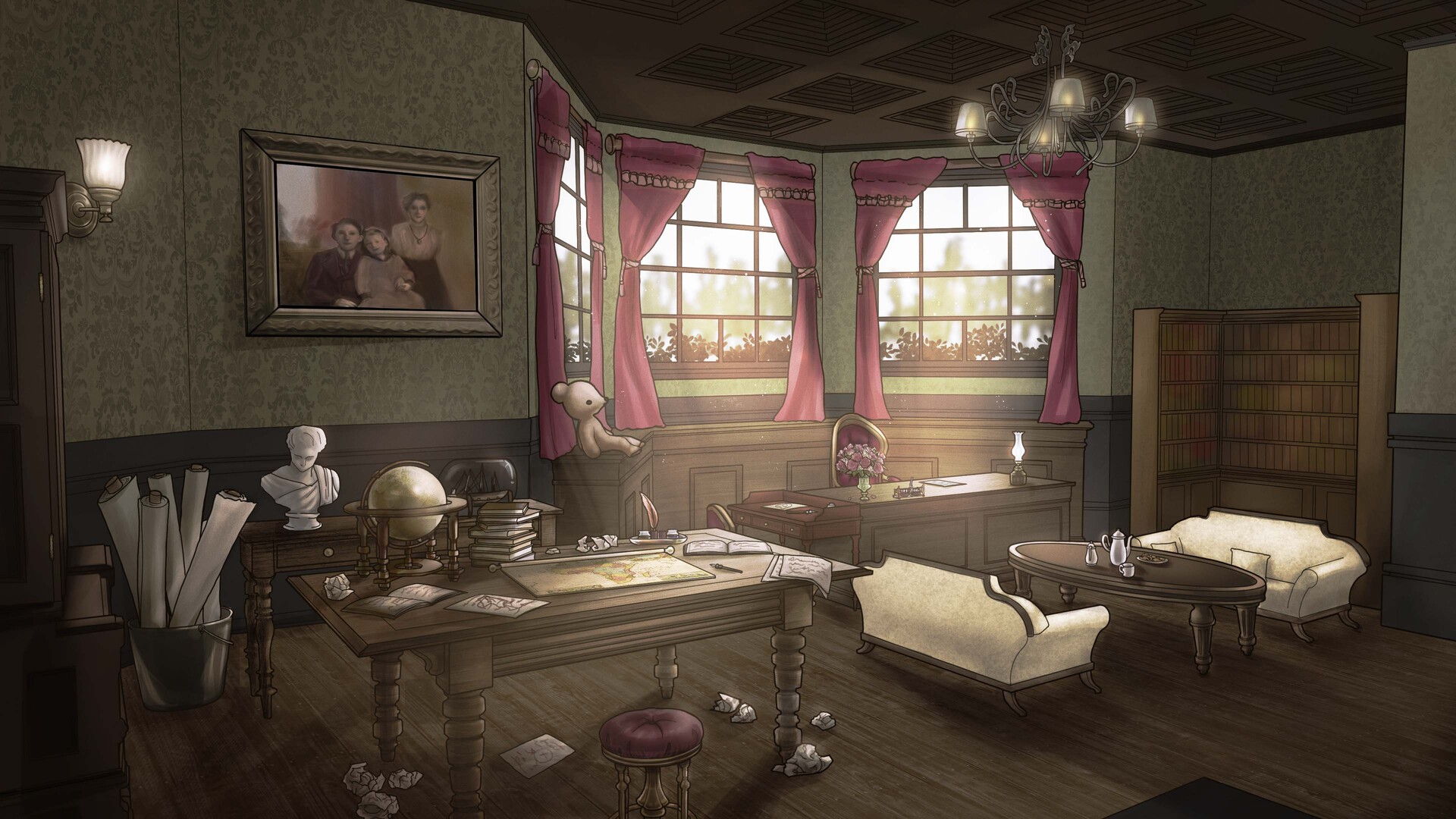 ArtStation - Explorer Study Room