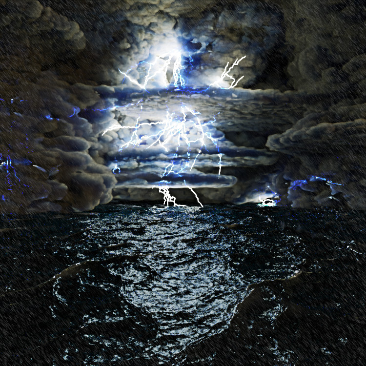 ArtStation - Ocean Storm Study (Quick)