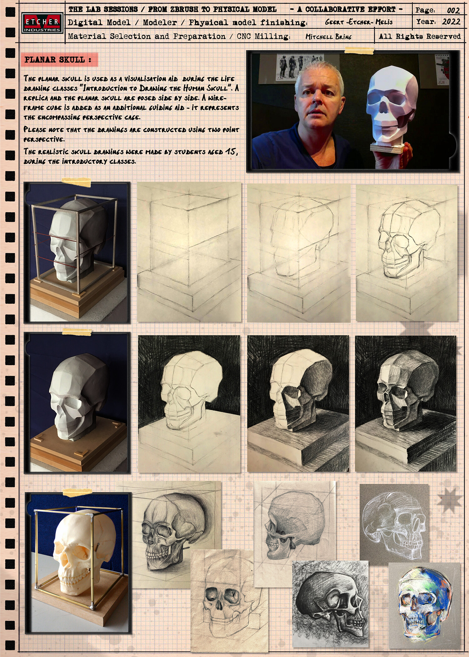 Geert Melis - From ZBrush to Wood Model