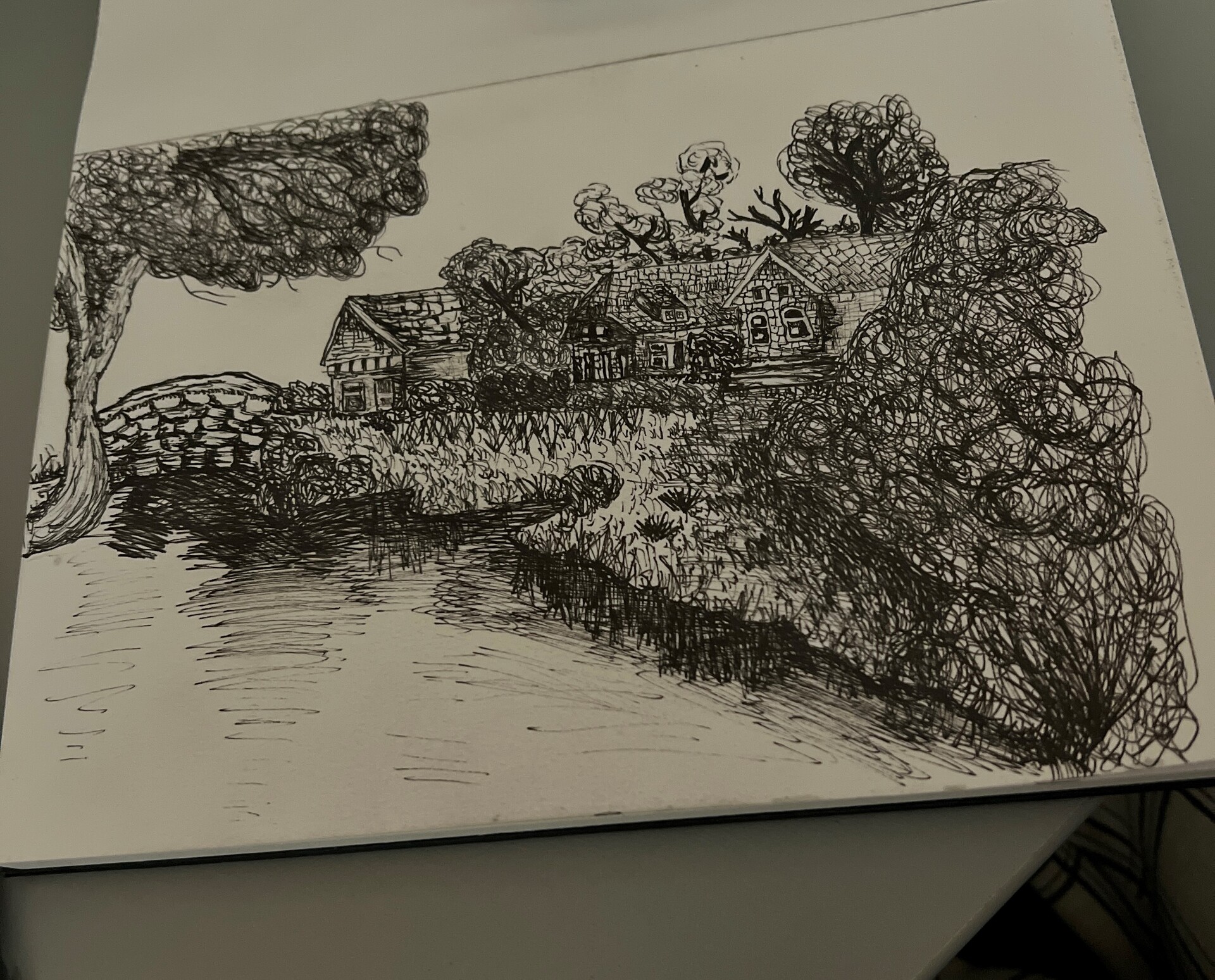 ArtStation - Lake view