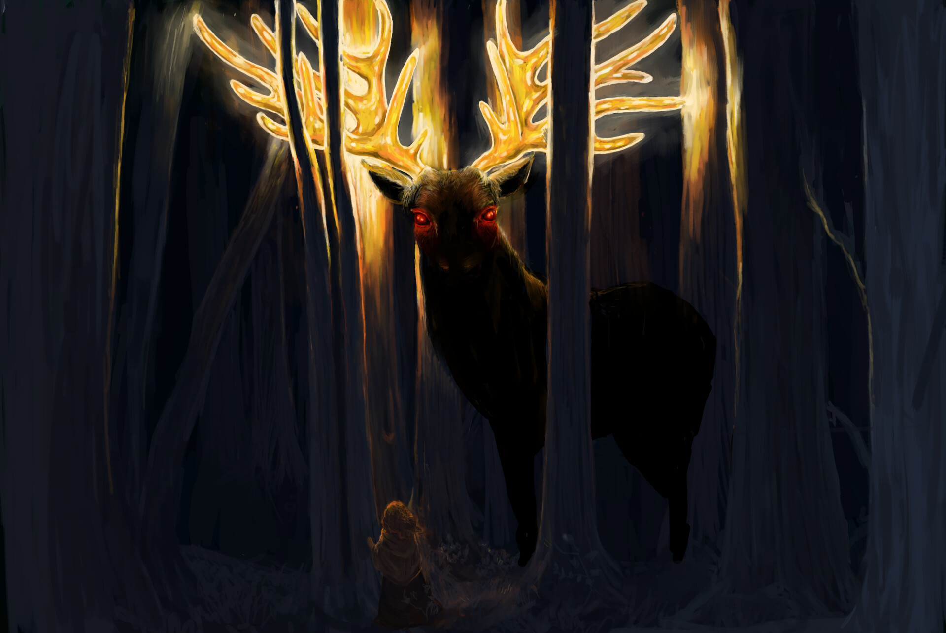 ArtStation - The Black Stag