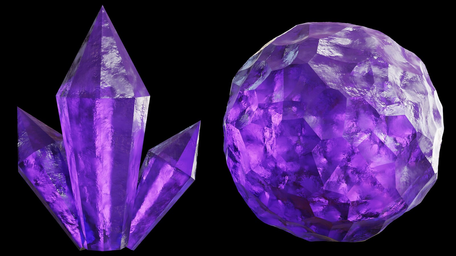 Ryan King - Procedural Crystal Material (Blender Tutorial)