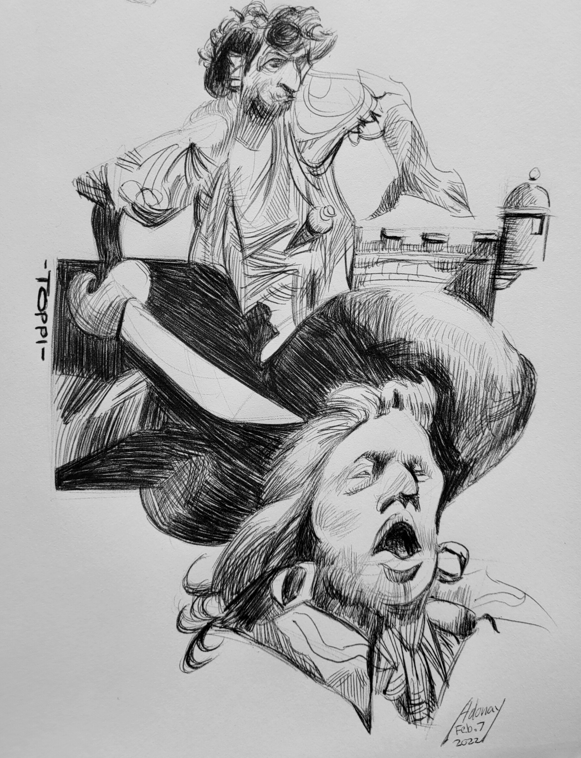 ArtStation - Sergio Toppi Study