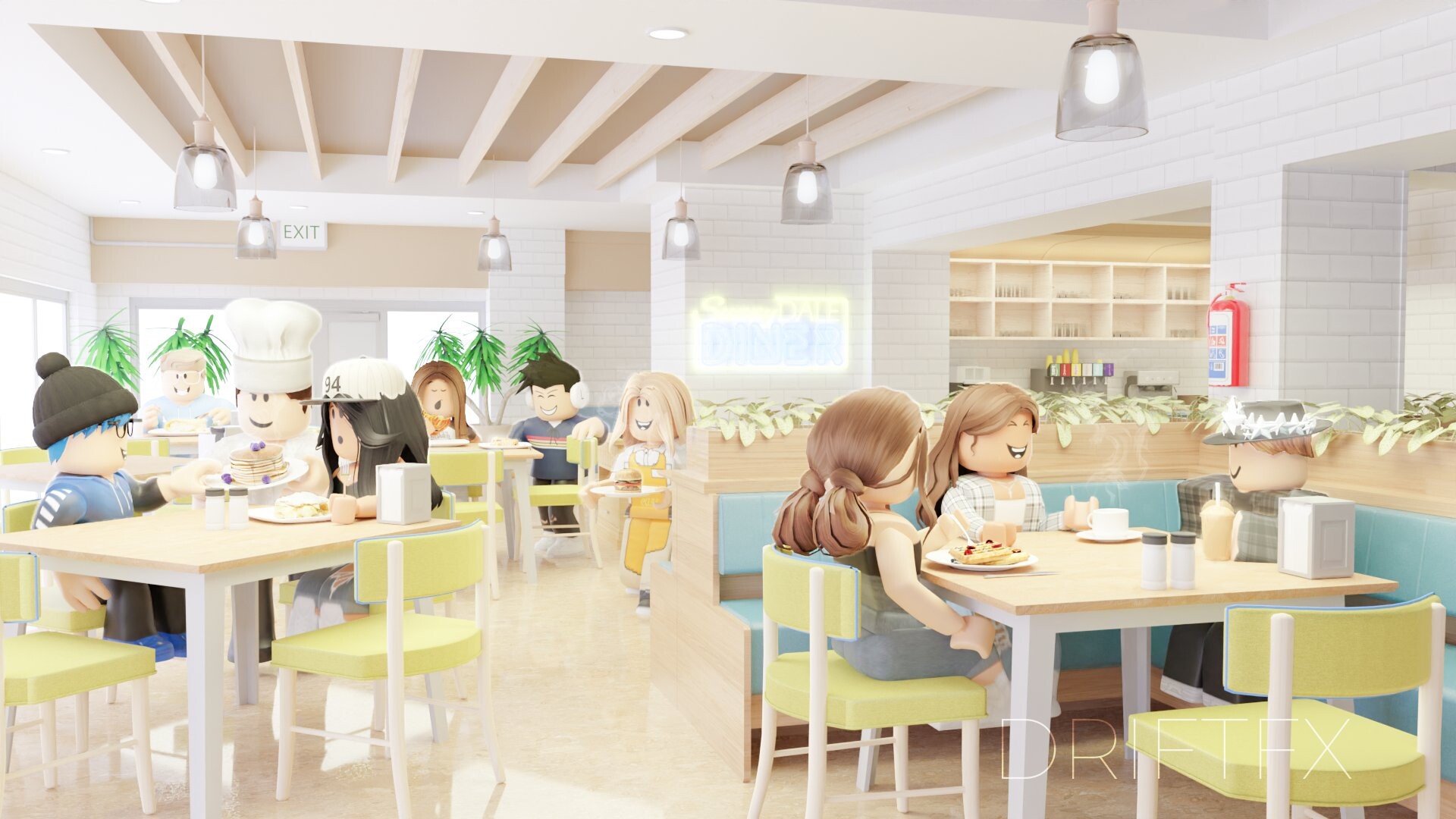 ArtStation - Diner GFX