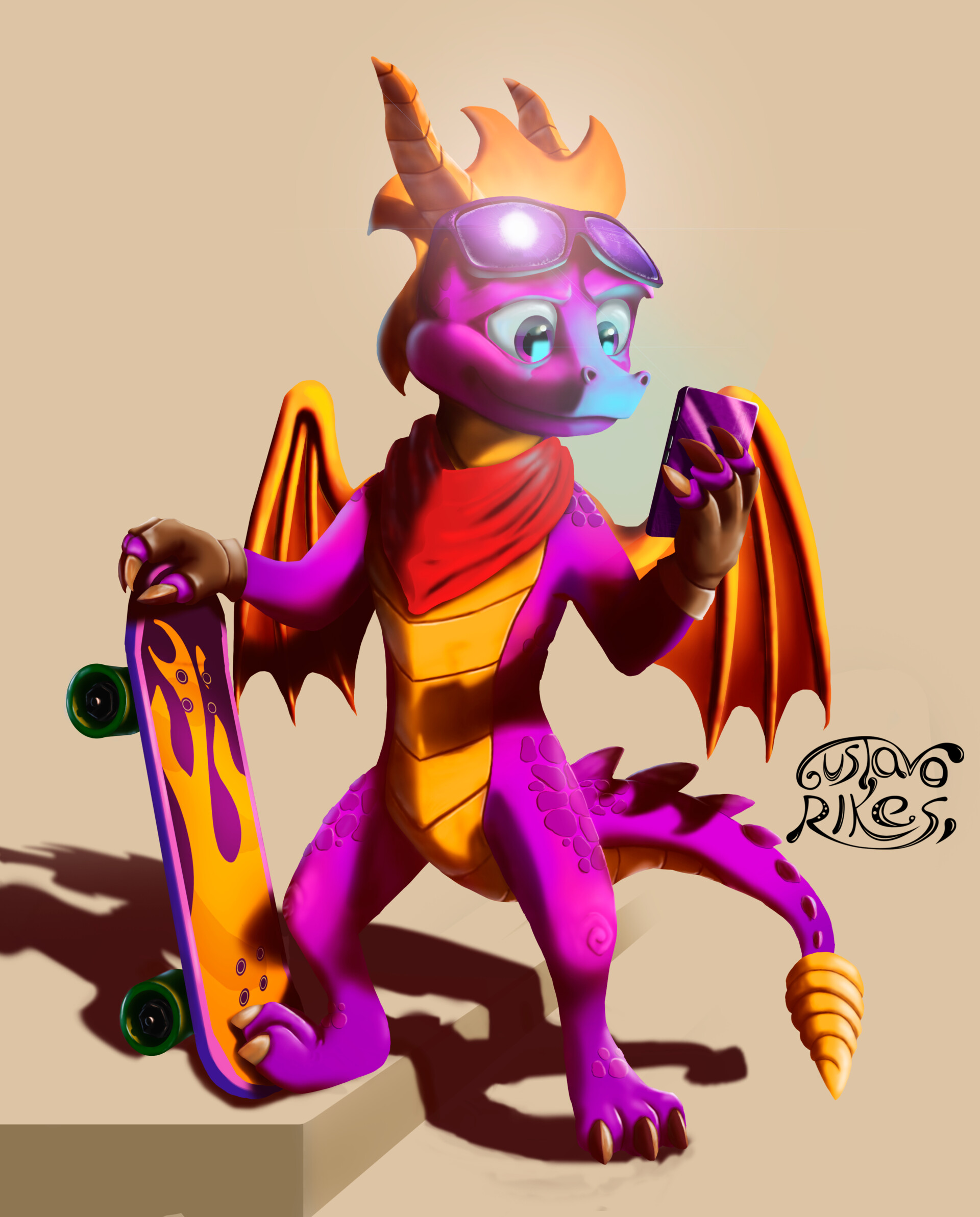 ArtStation - Teen Spyro