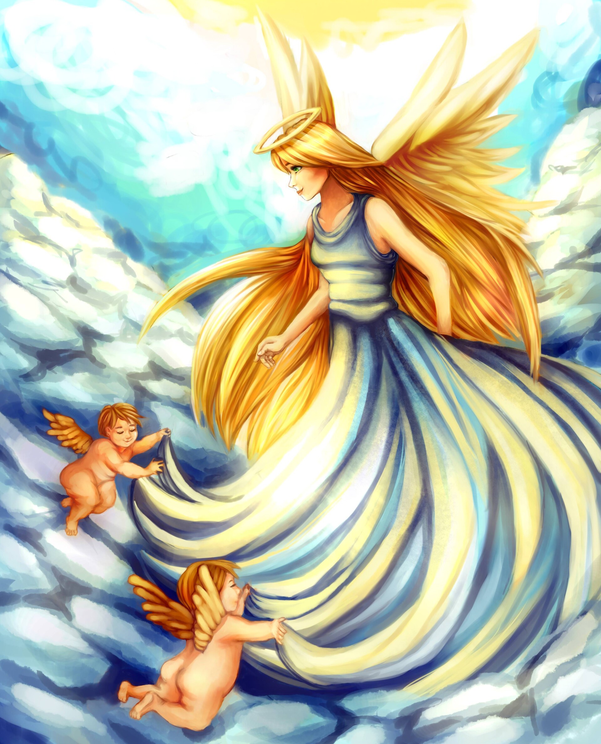 ArtStation - The Angel Family