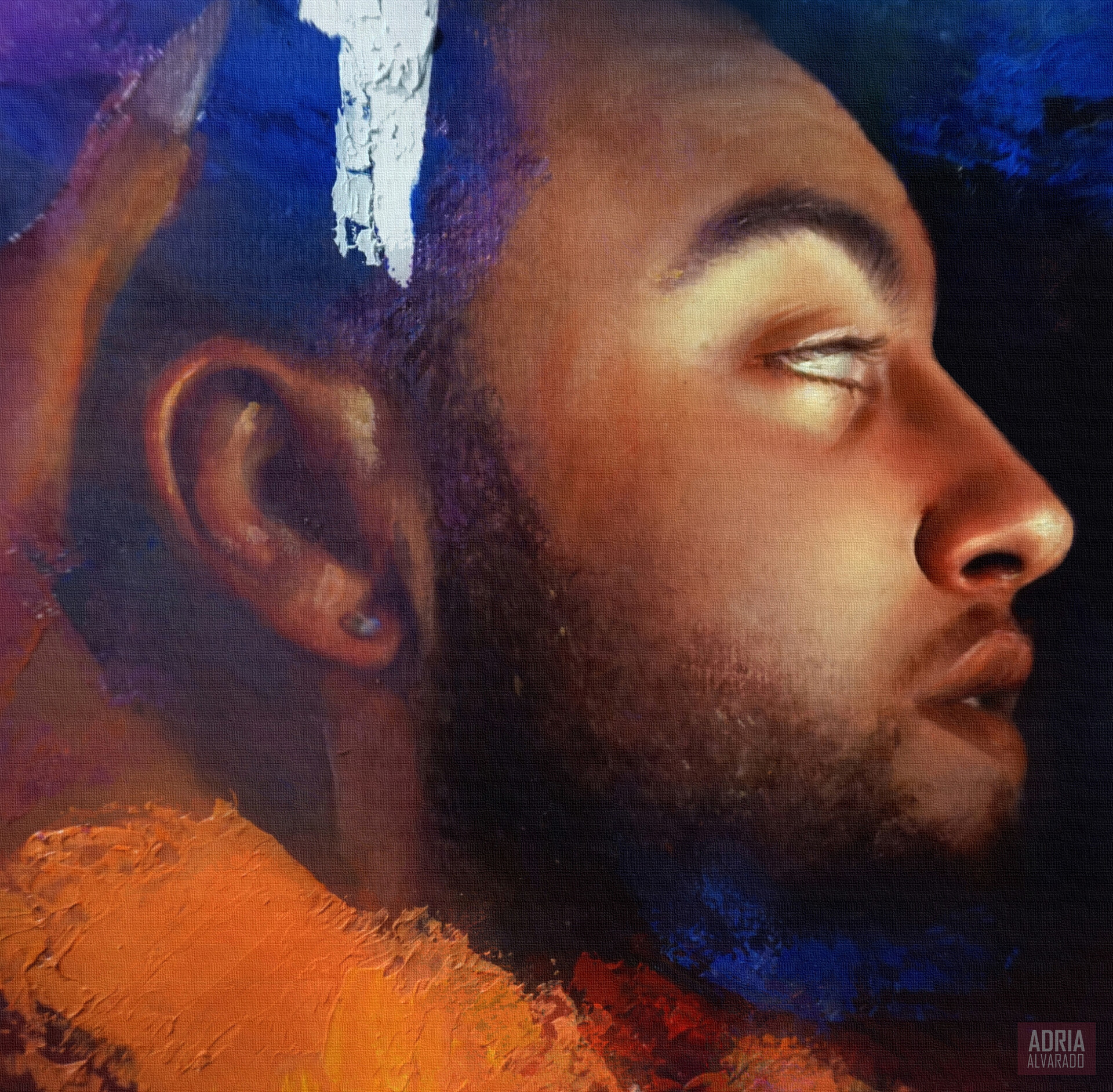 ArtStation - Mac Miller: Oil Painting