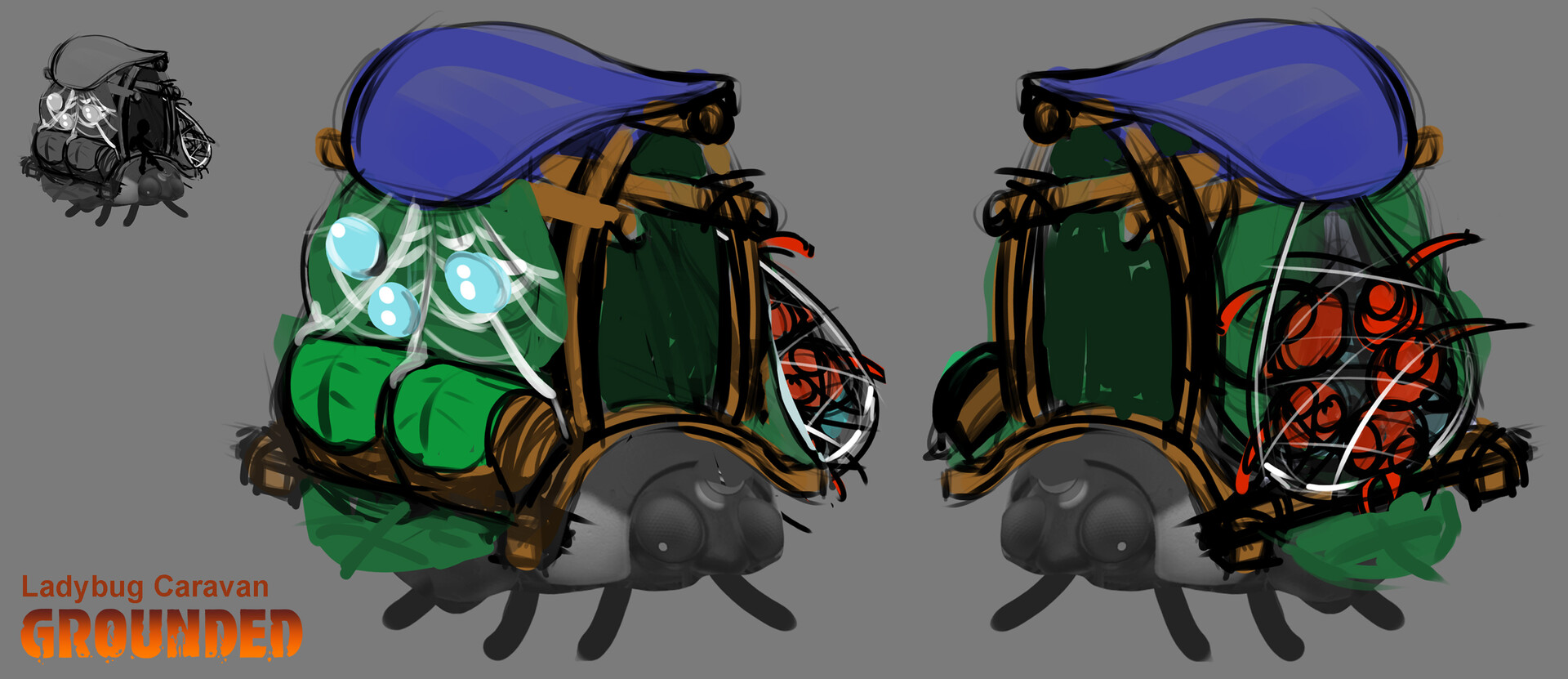 ArtStation - Grounded FanArt Concepts