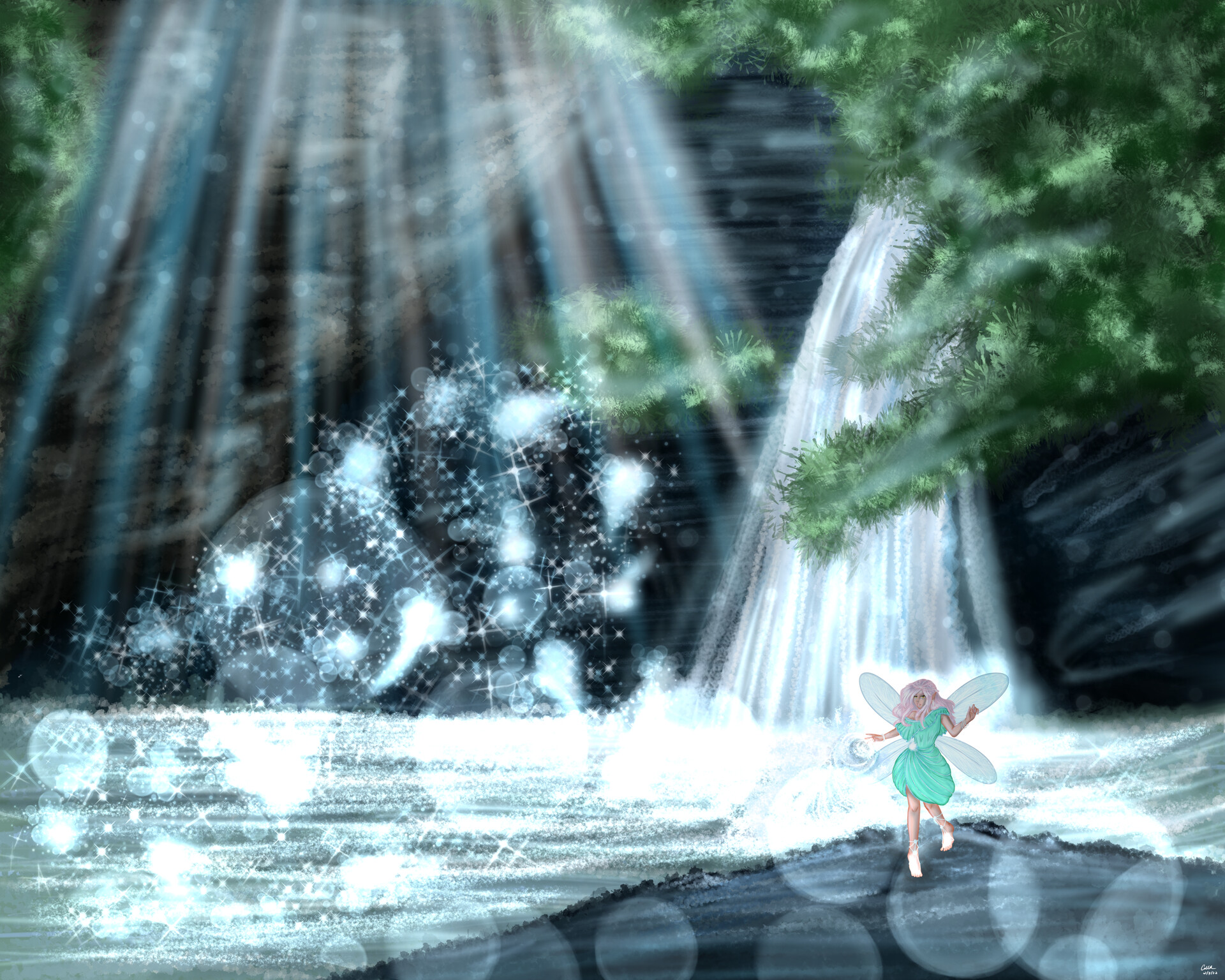 ArtStation - Ang Diwata ng Pagsanjan