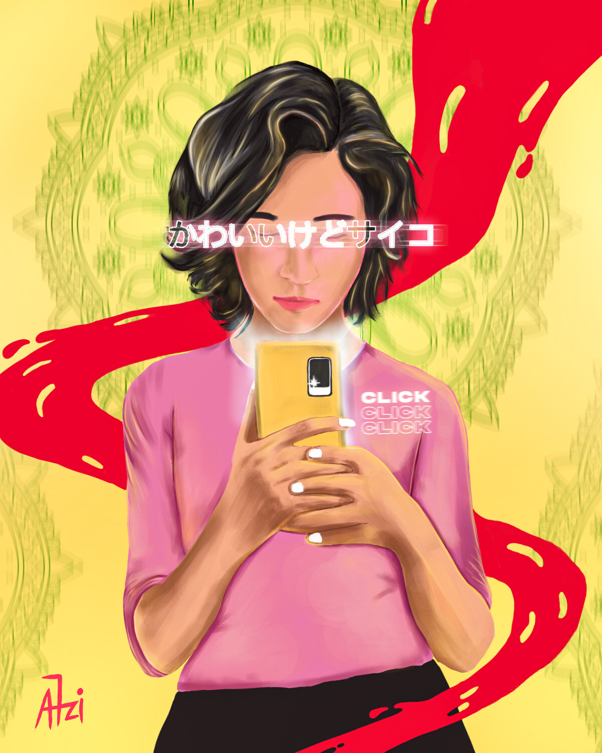 ArtStation - Self Obsession [ Concept Art ]