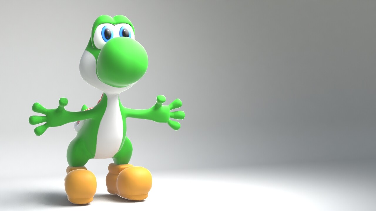 ArtStation - Yoshi (3D Organic Modelling)