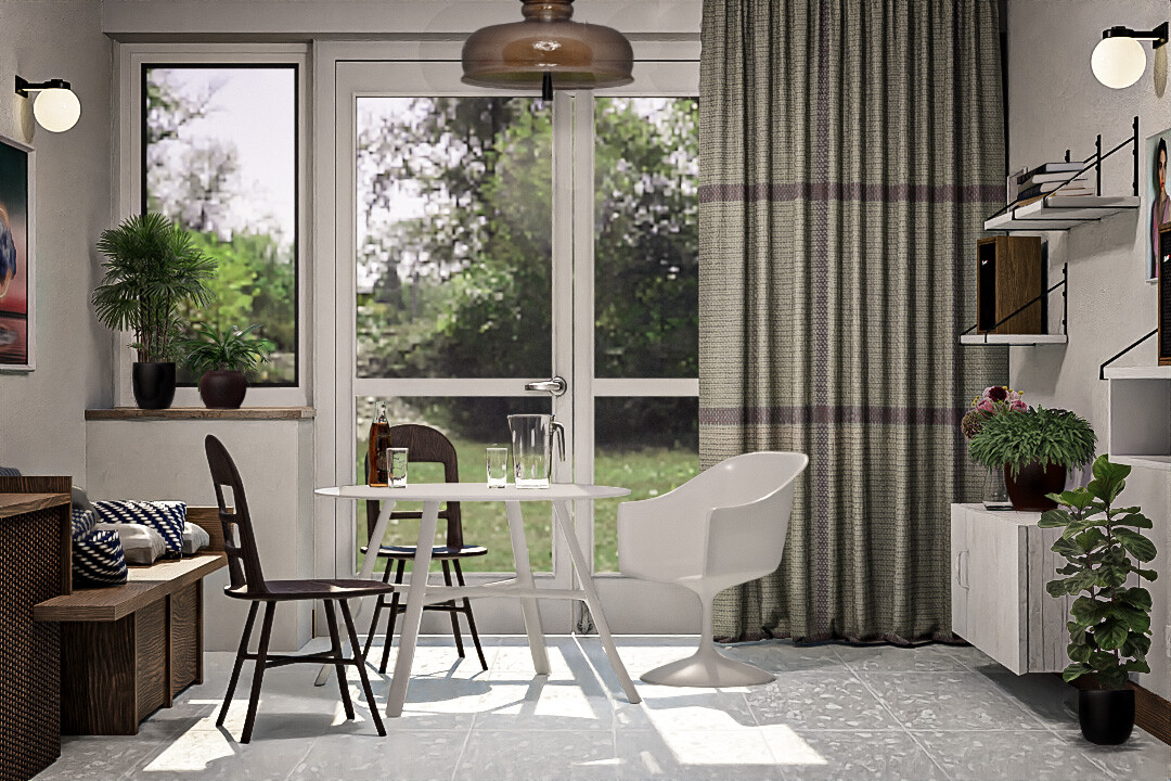 ArtStation - Summer Lounge