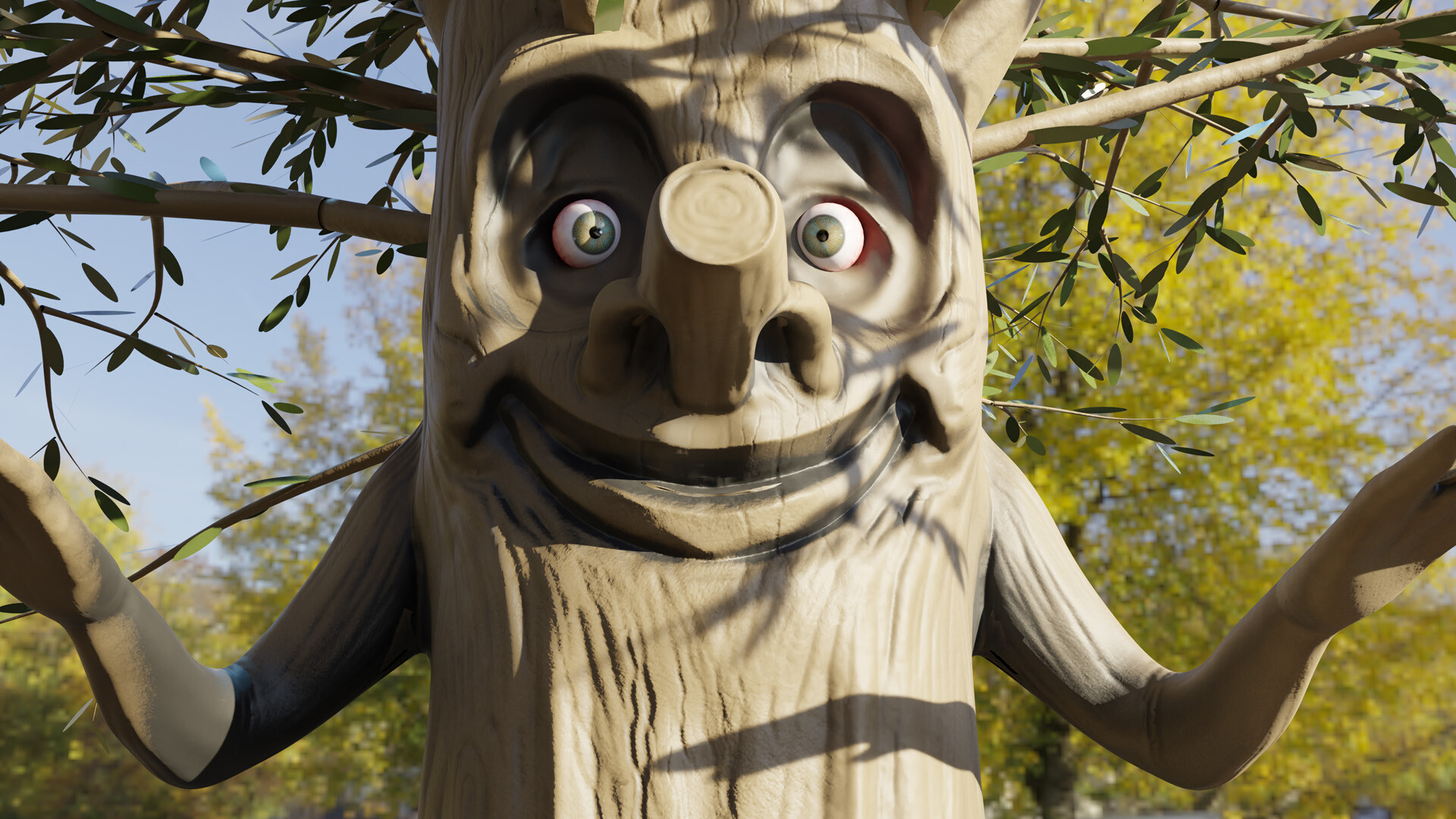 ArtStation - Unsettling Tree