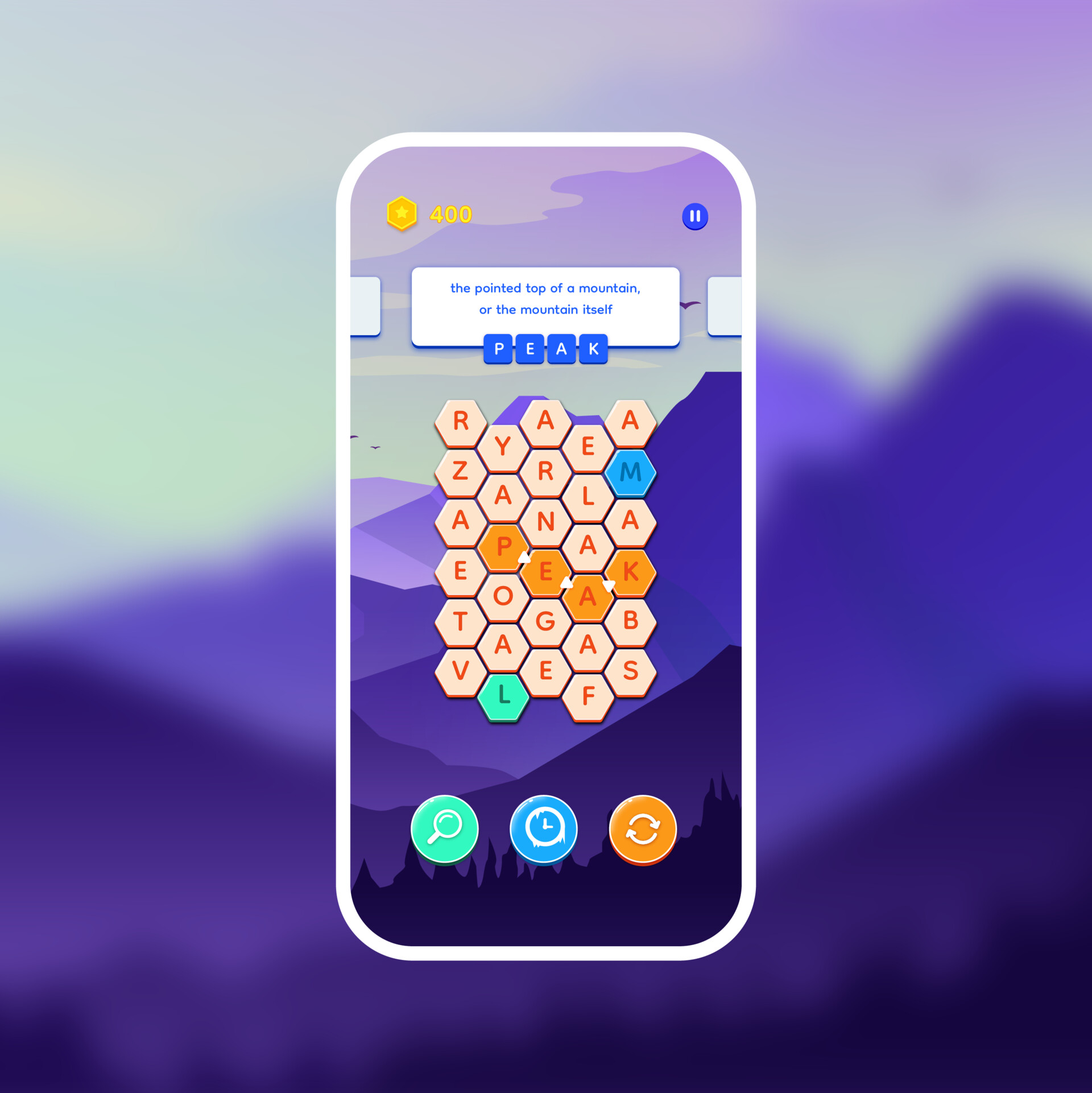 ArtStation - Word Search - Game UI