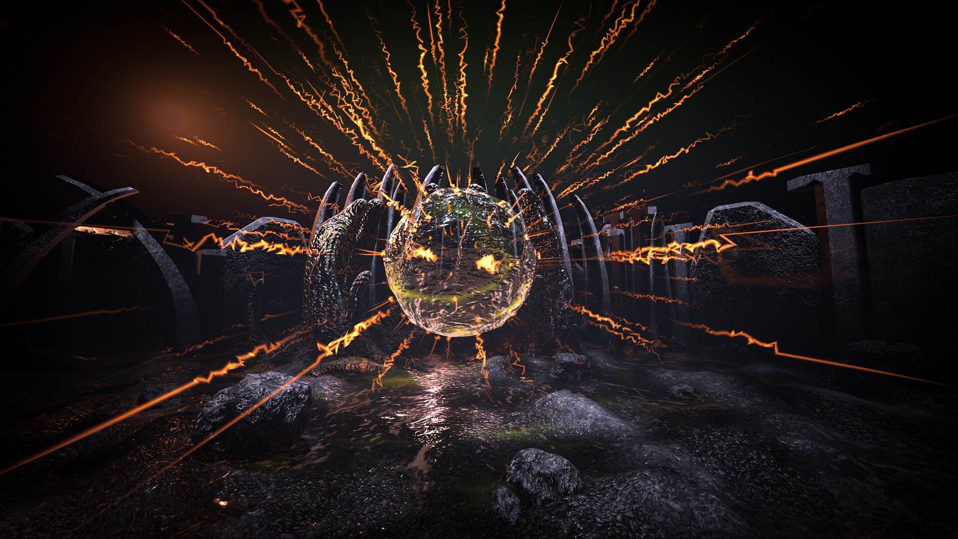 ArtStation - Unity VFX. My individual dame project