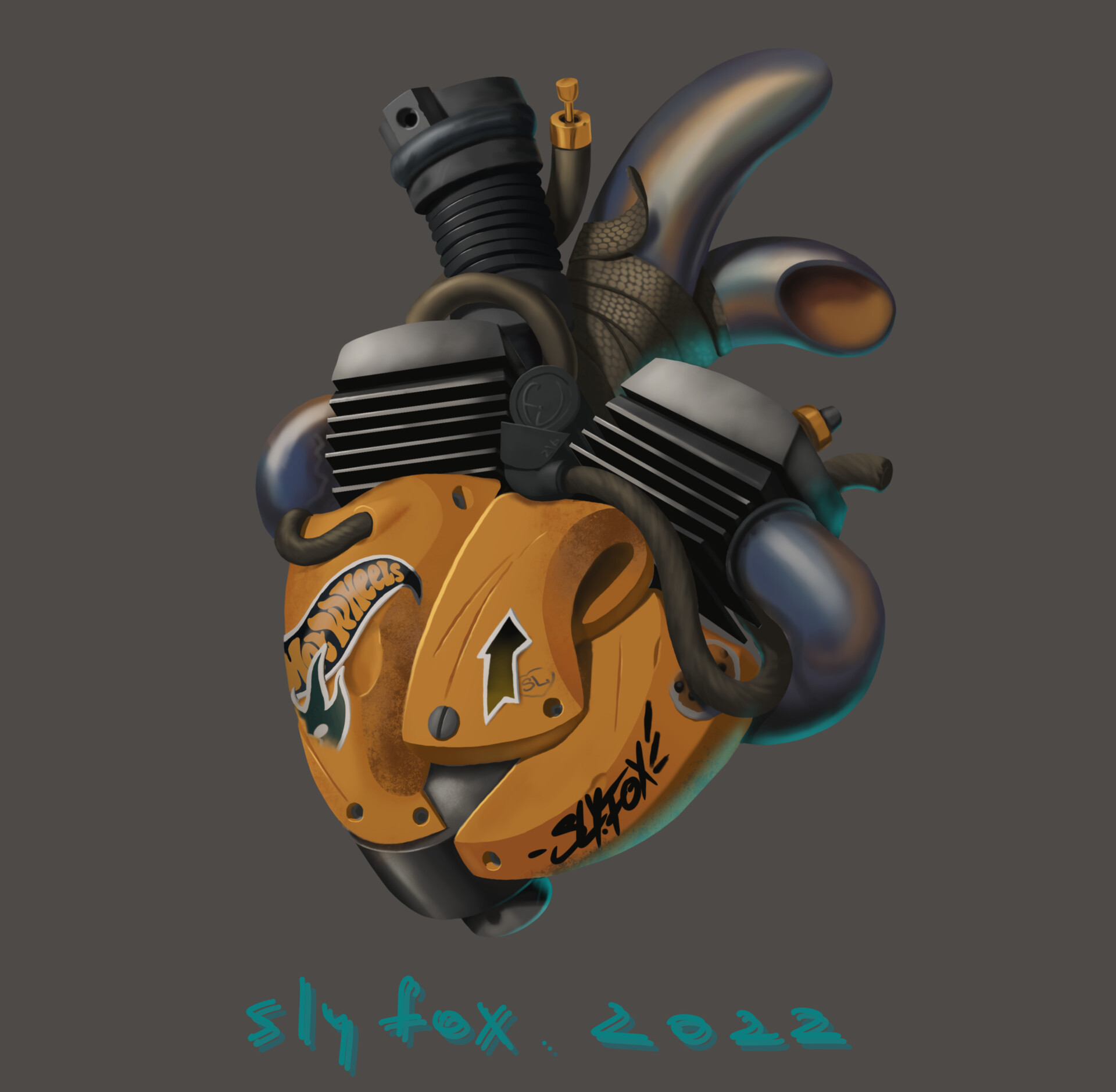ArtStation - moto heart