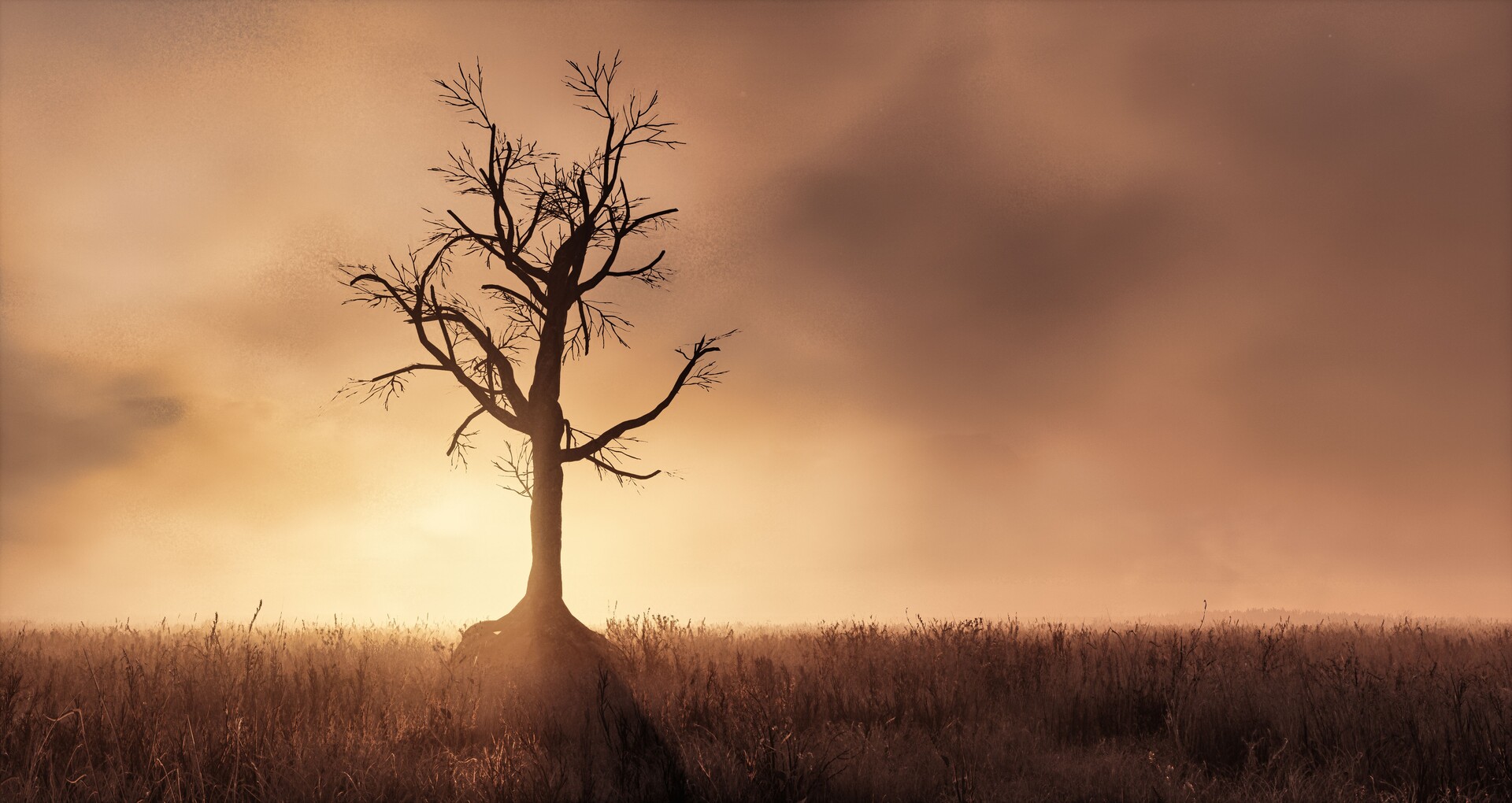 ArtStation - Lonely Tree