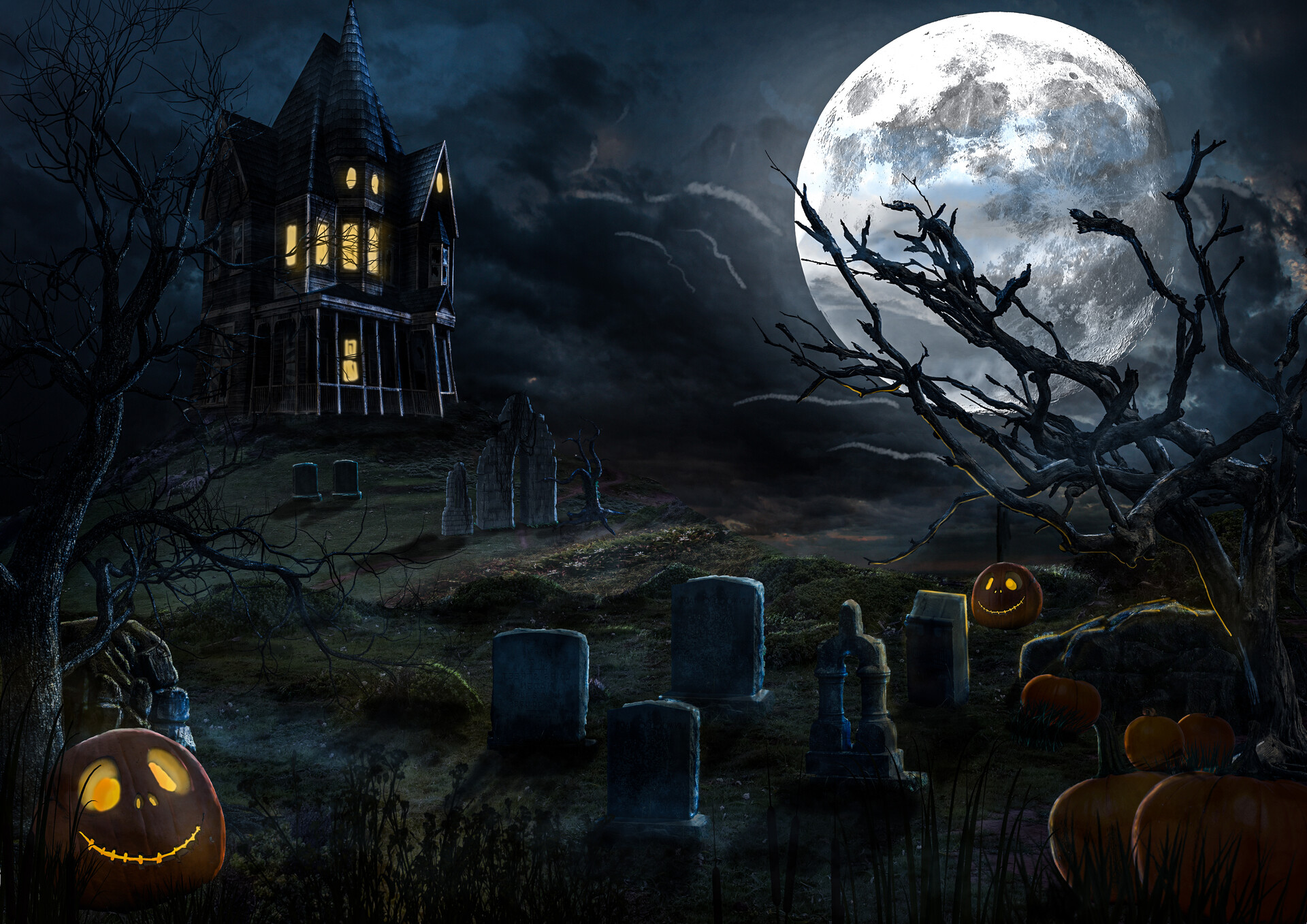 ArtStation - Spooky Halloween