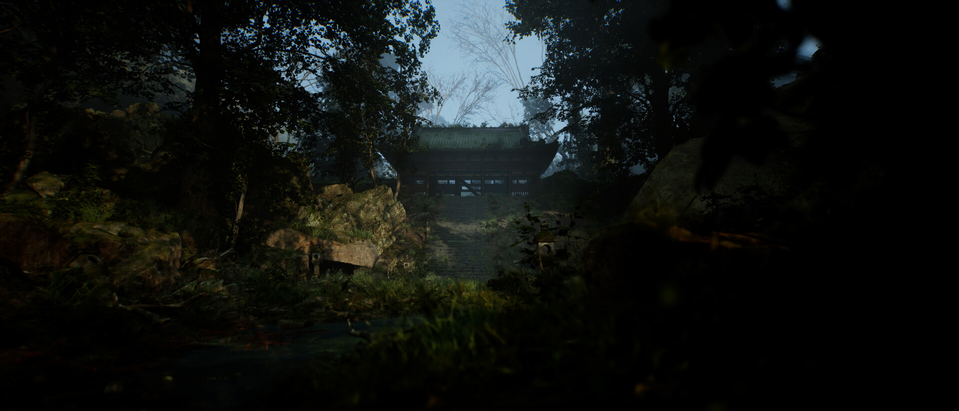 ArtStation - 灯光_日照老寺