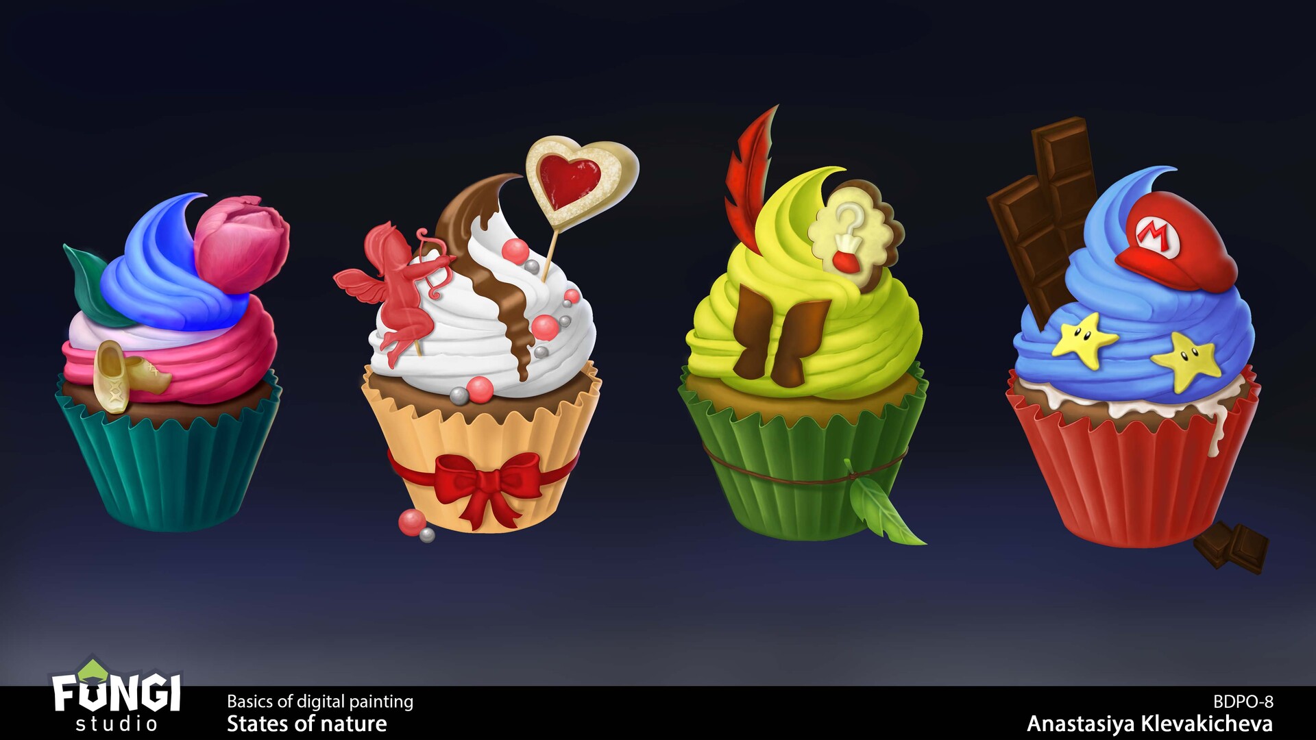 ArtStation - Cupcakes