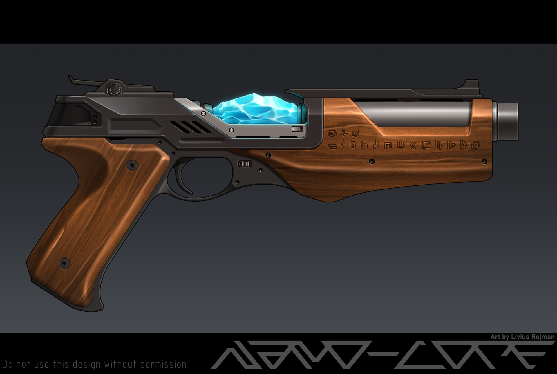ArtStation - Magitec Pistol