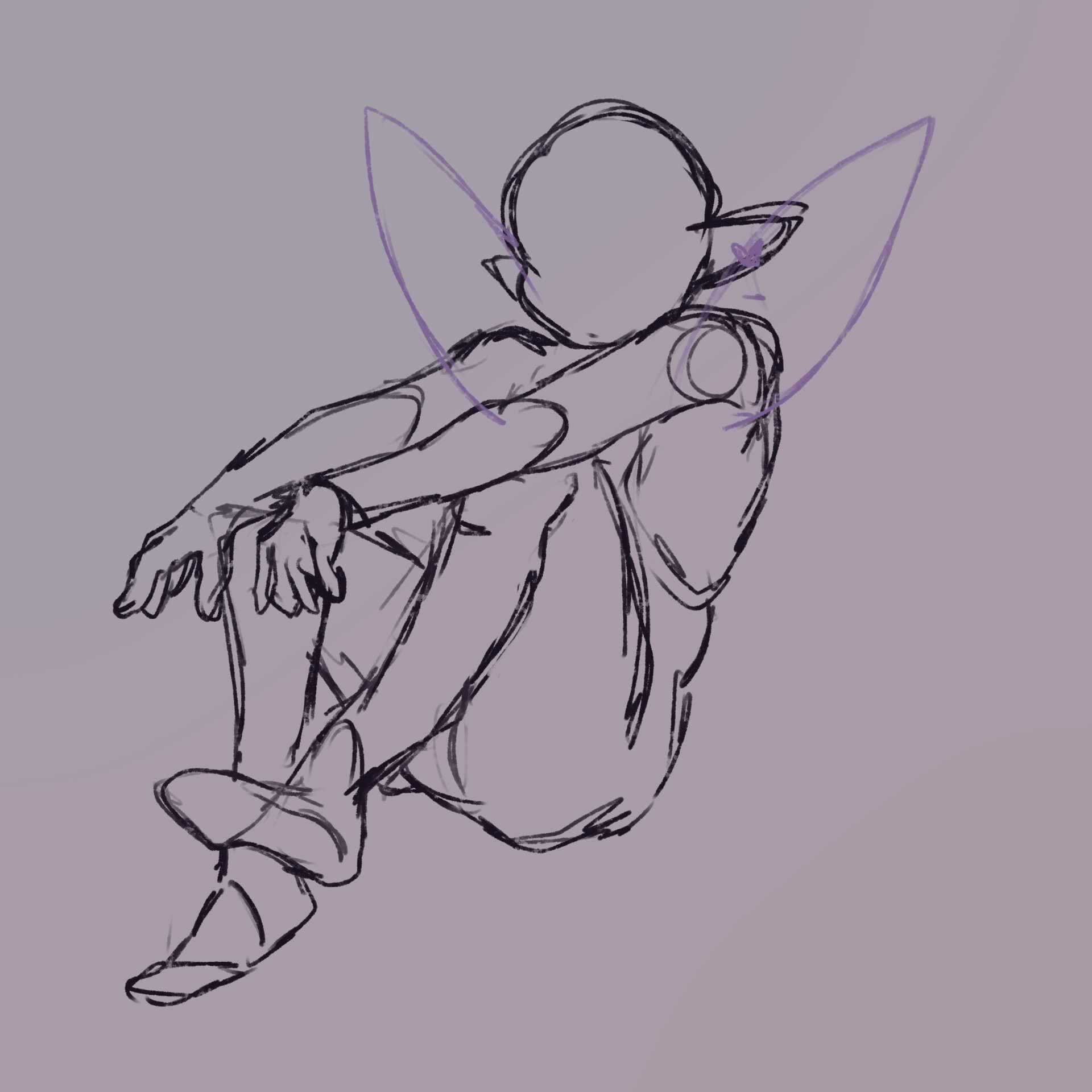 how to draw boy fairy