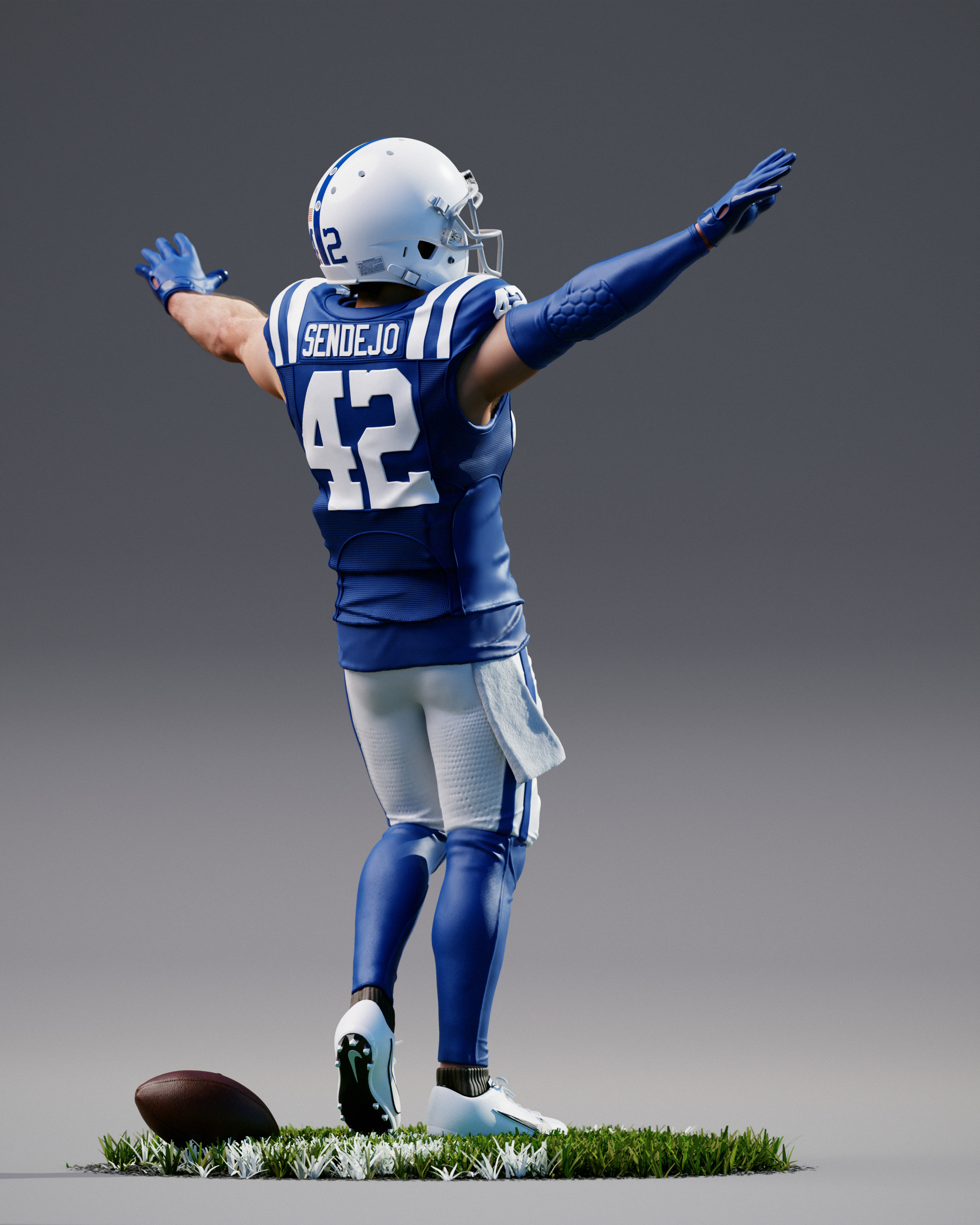 Simon Brokmann - 3D Art - Andrew Sendejo - Full Figure Sculpt