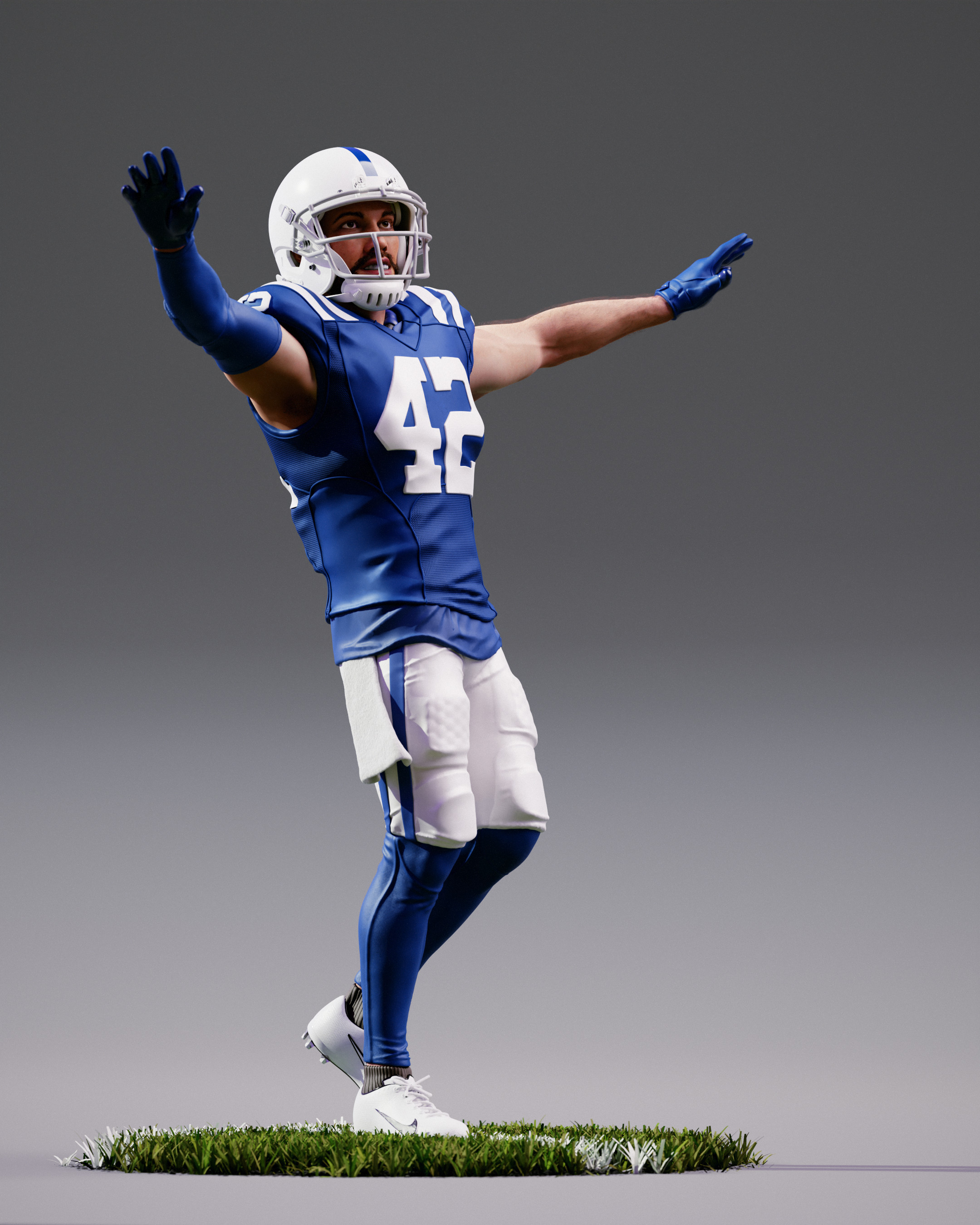 Simon Brokmann - 3D Art - Andrew Sendejo - Full Figure Sculpt