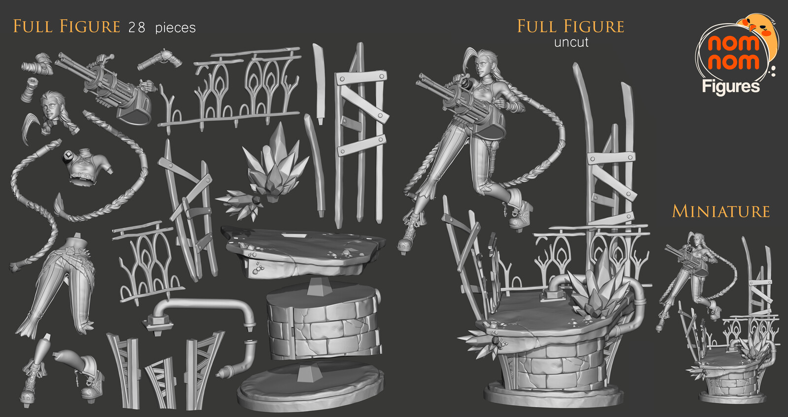 NomNom Figures - Jinx - Arcane